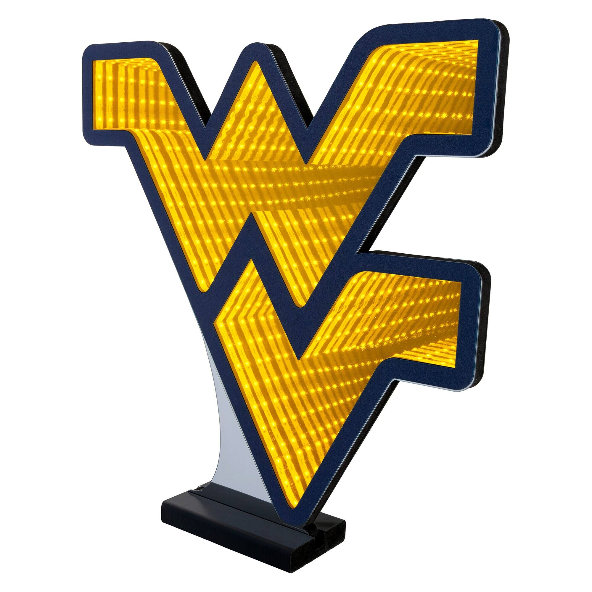 Sporticulture West Virginia Mountaineers LED Infinity Logo Light Yellow 203081459 - Best Buy