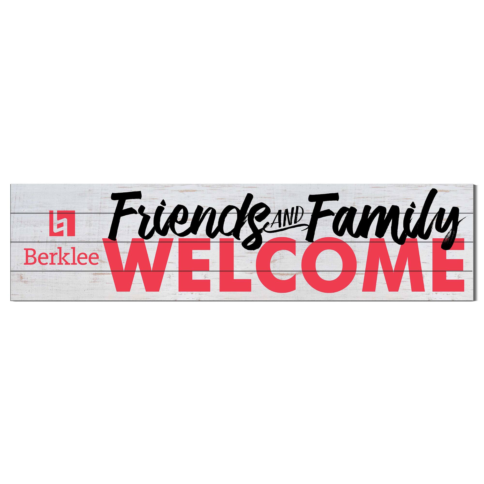 Jardine Berklee College of Music 10'' x 40'' Friends & Family Welcome ...