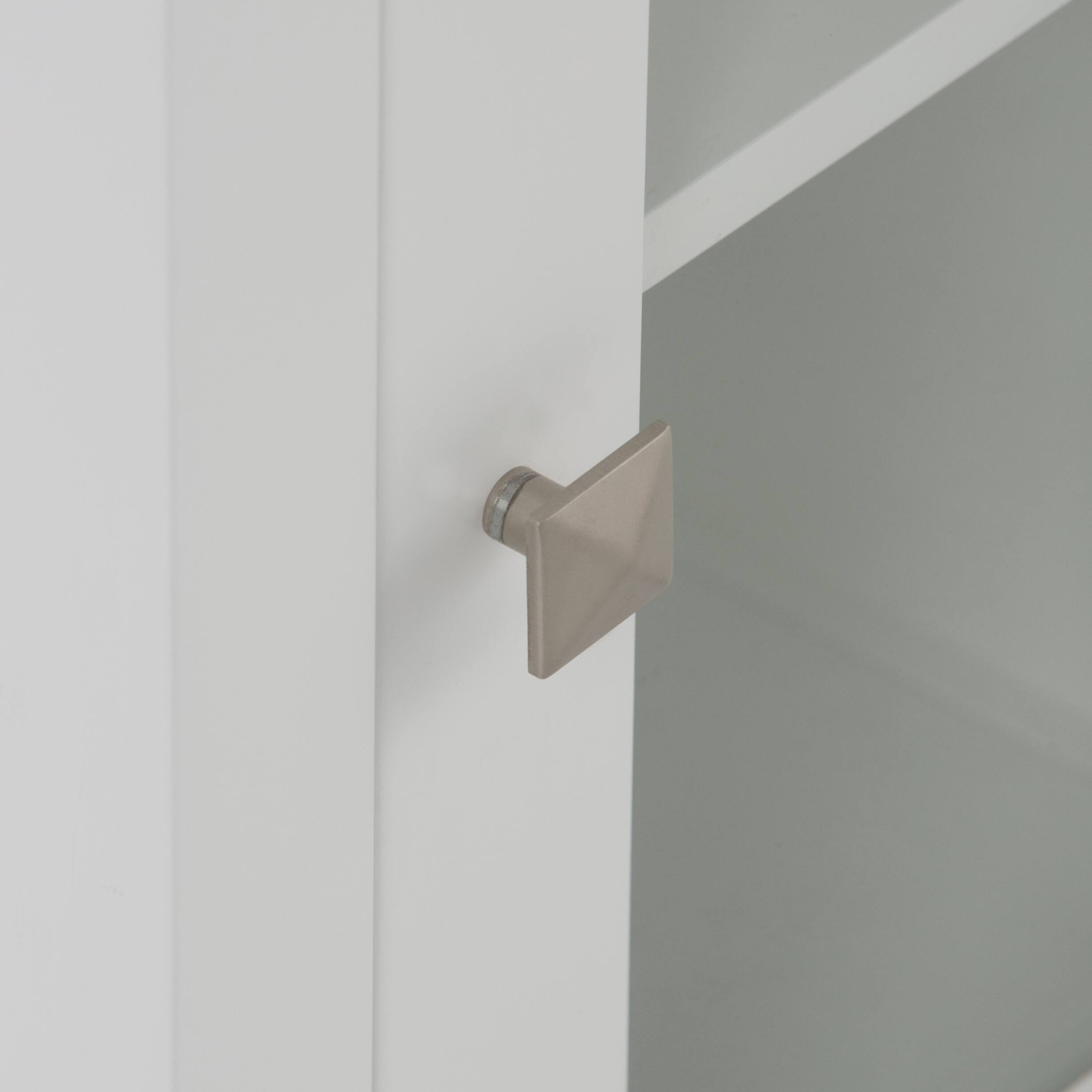 Simpli Home Acadian 30 inch H x 15 inch W Floor Storage Bath Cabinet ...