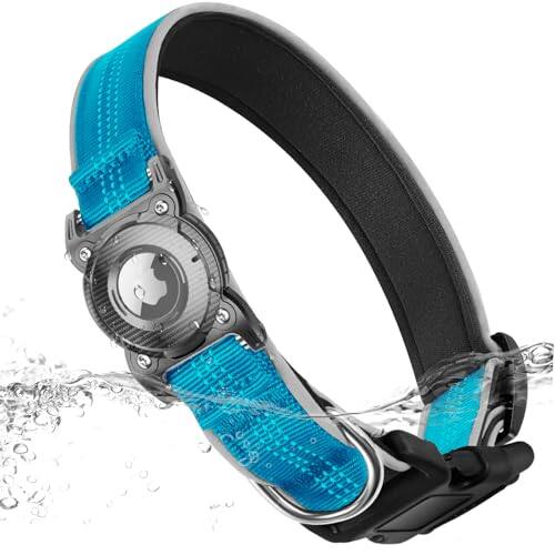 Leash Valley Refurbished Excellent Airtag Dog Collar Waterproof Holder ...