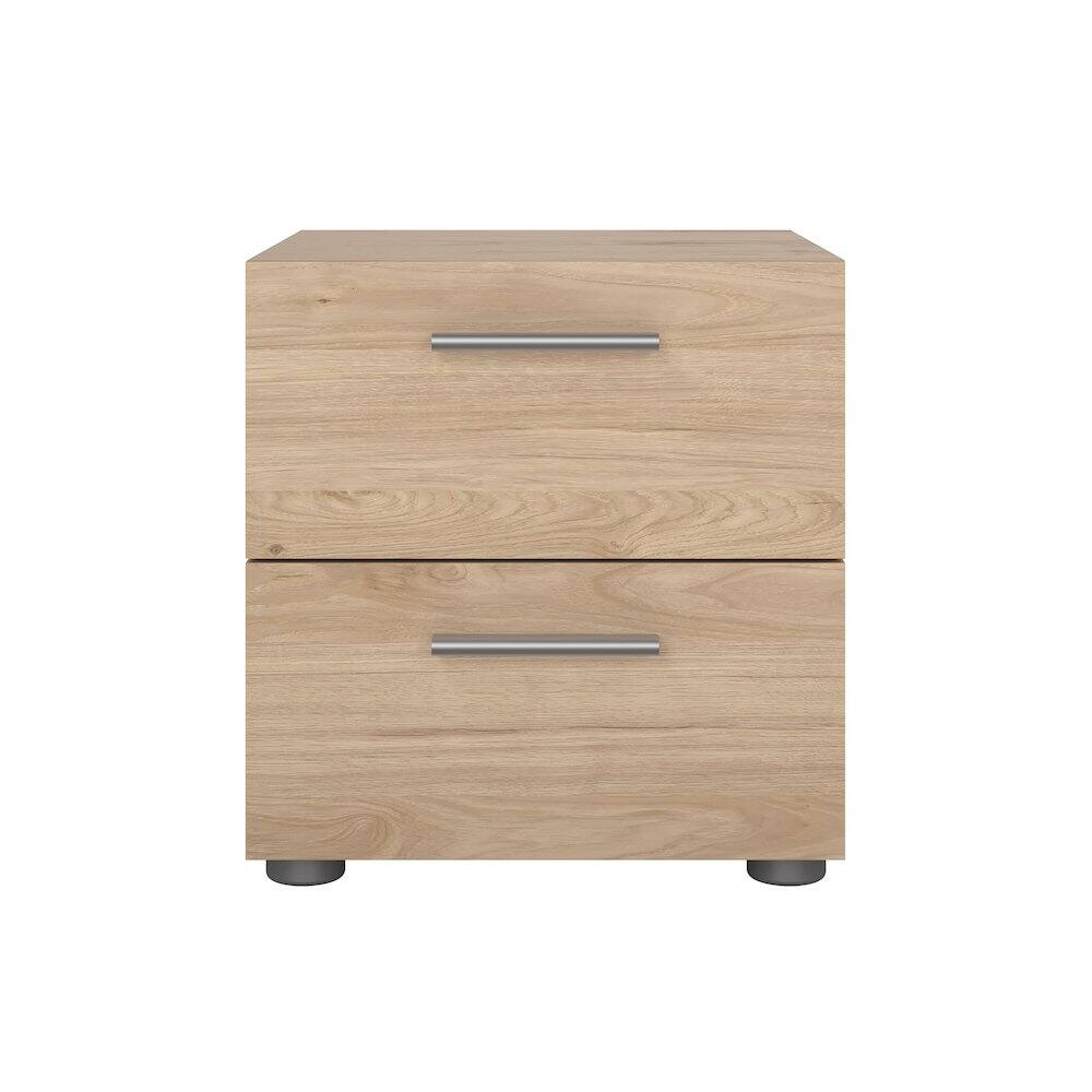 Tvilum Pepe 2 Drawer Nightstand, Jackson Hickory Brown 70070hl - Best Buy