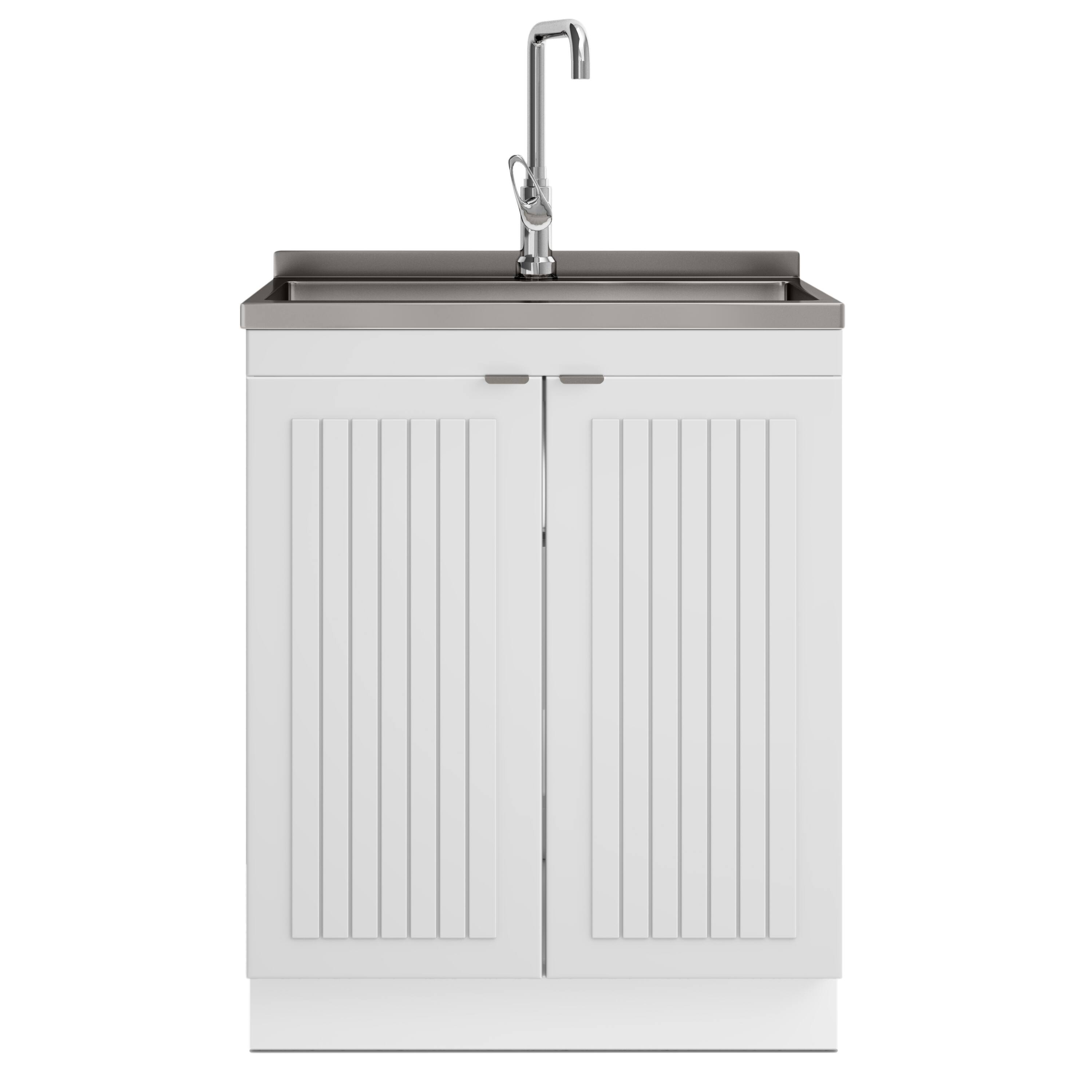 Murphy All In One 28 inch Laundry Utility Sink and Cabinet AXCLDYMUR28 ...