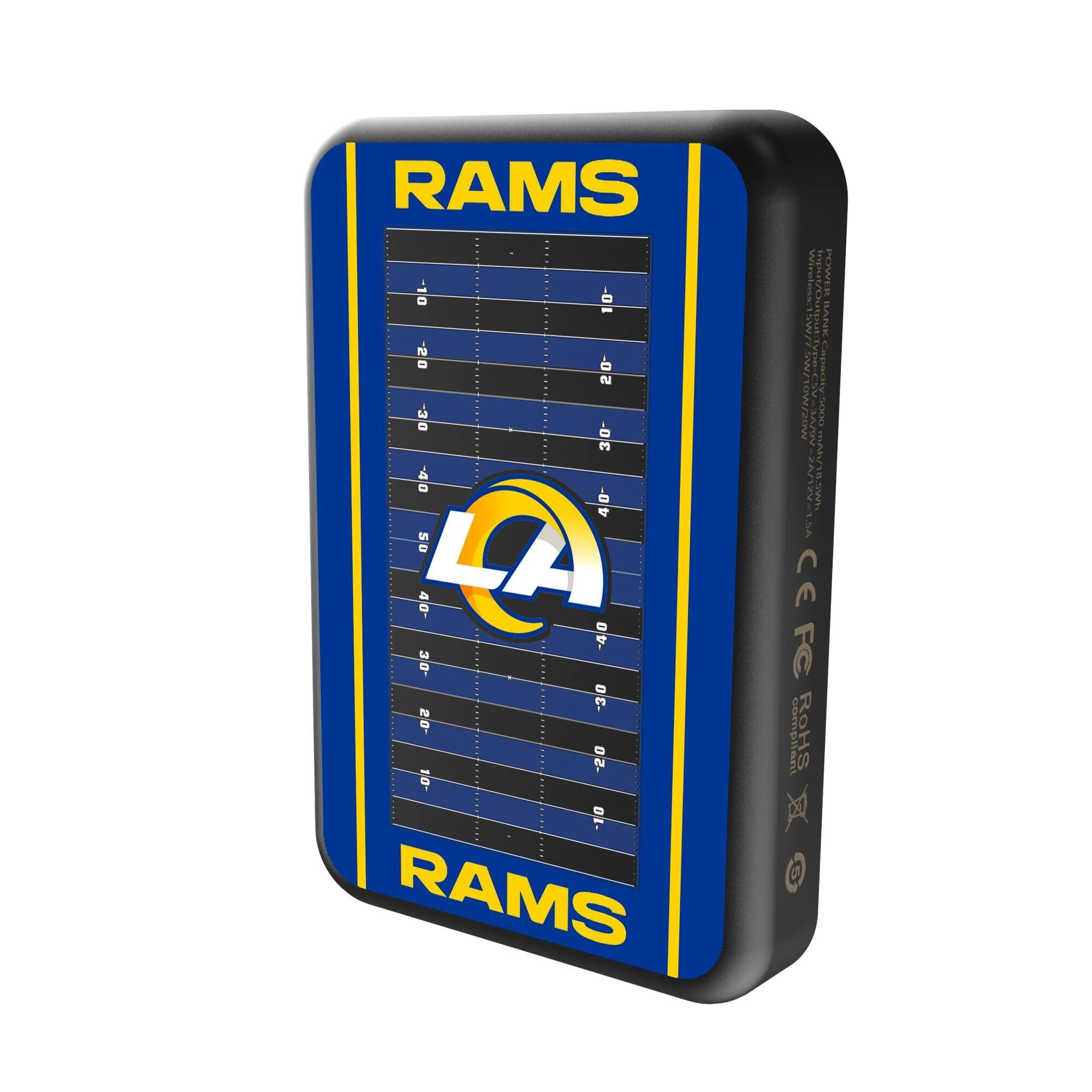 Keyscaper Los Angeles Rams Field Wireless Power Bank Multicolor 4495299 ...