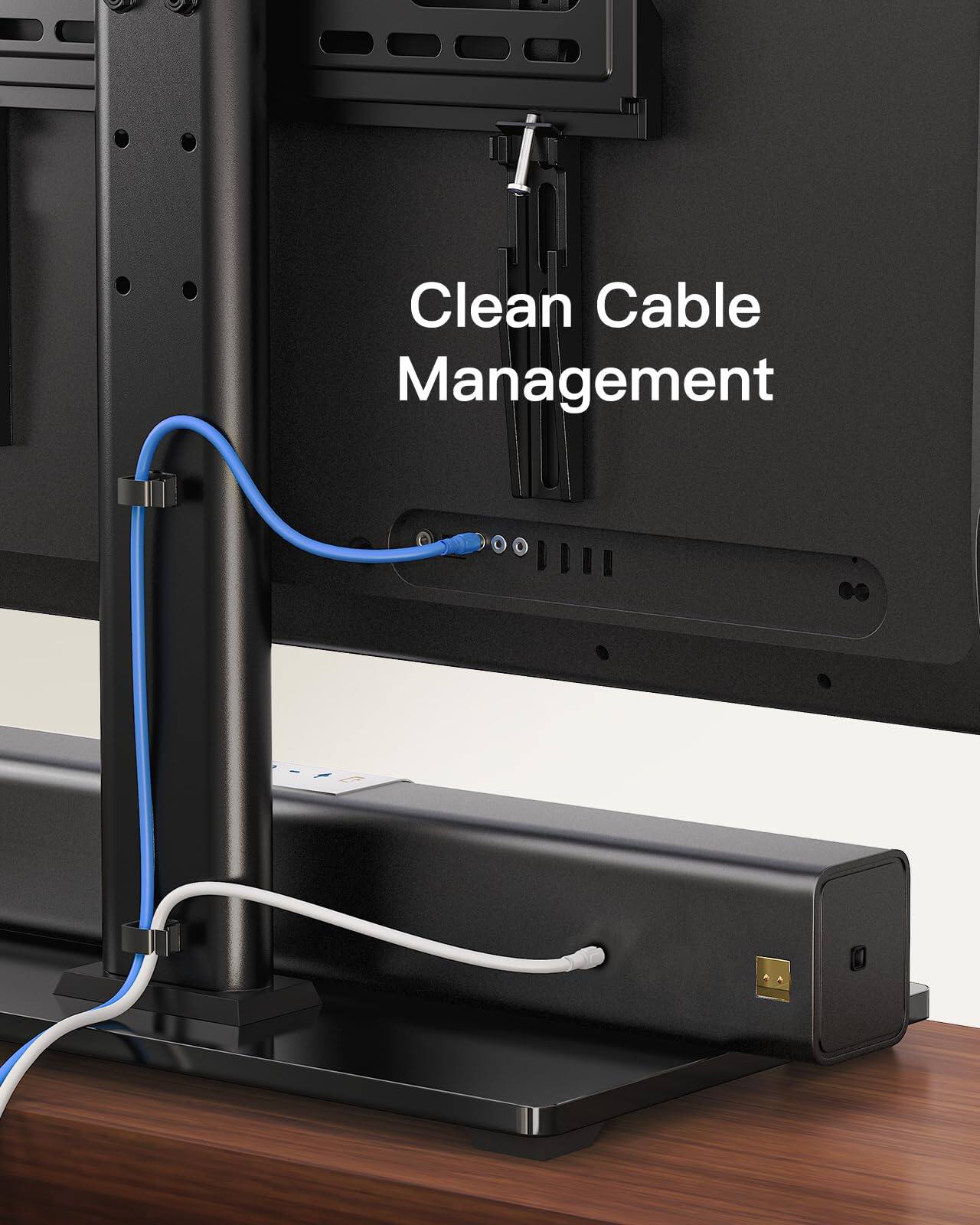 ThinkLink Electronic Universal Stand Table Top 32 Tvs Monitors Height ...