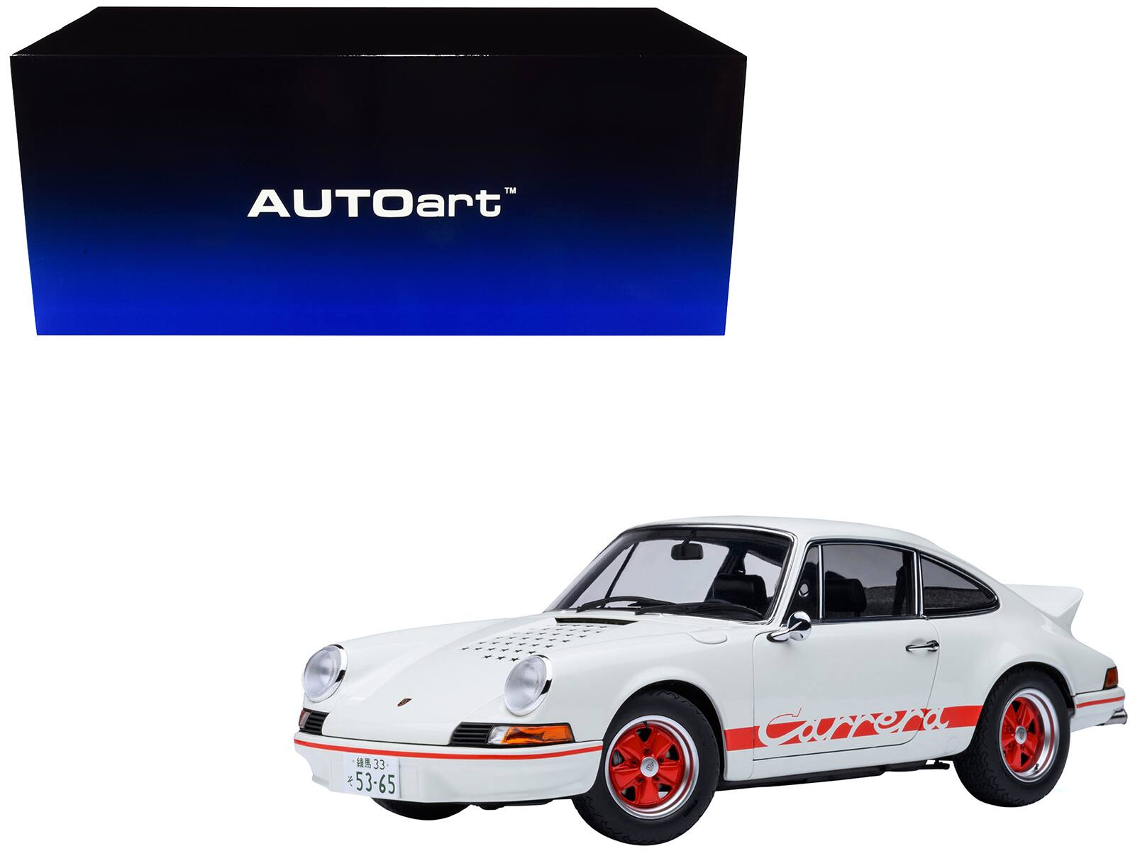 Autoart Porsche 911 Carrera 2.7 RS "The Circuit Wolf" and Wheels with ...