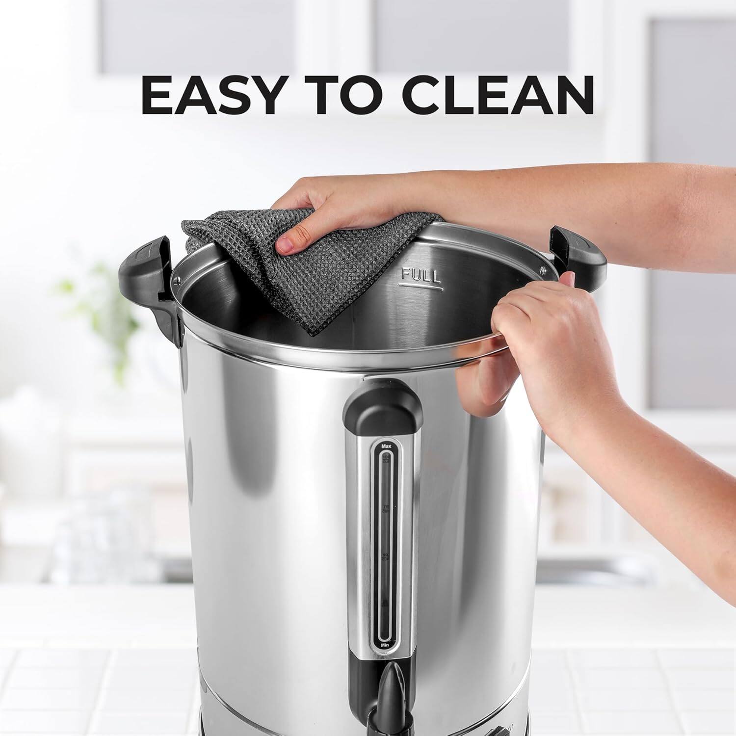 Zulay Kitchen Commercial Coffee Maker Machine Urn Large Percolator ...