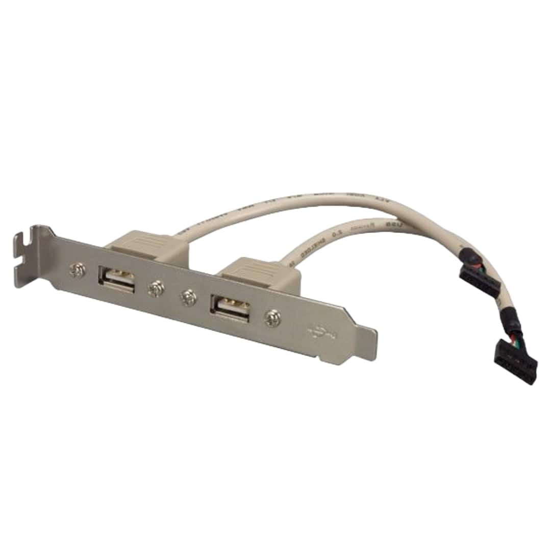 Sanoxy - USB 2.0 A Female 2 Port Internal AT Motherboard Adapter ...