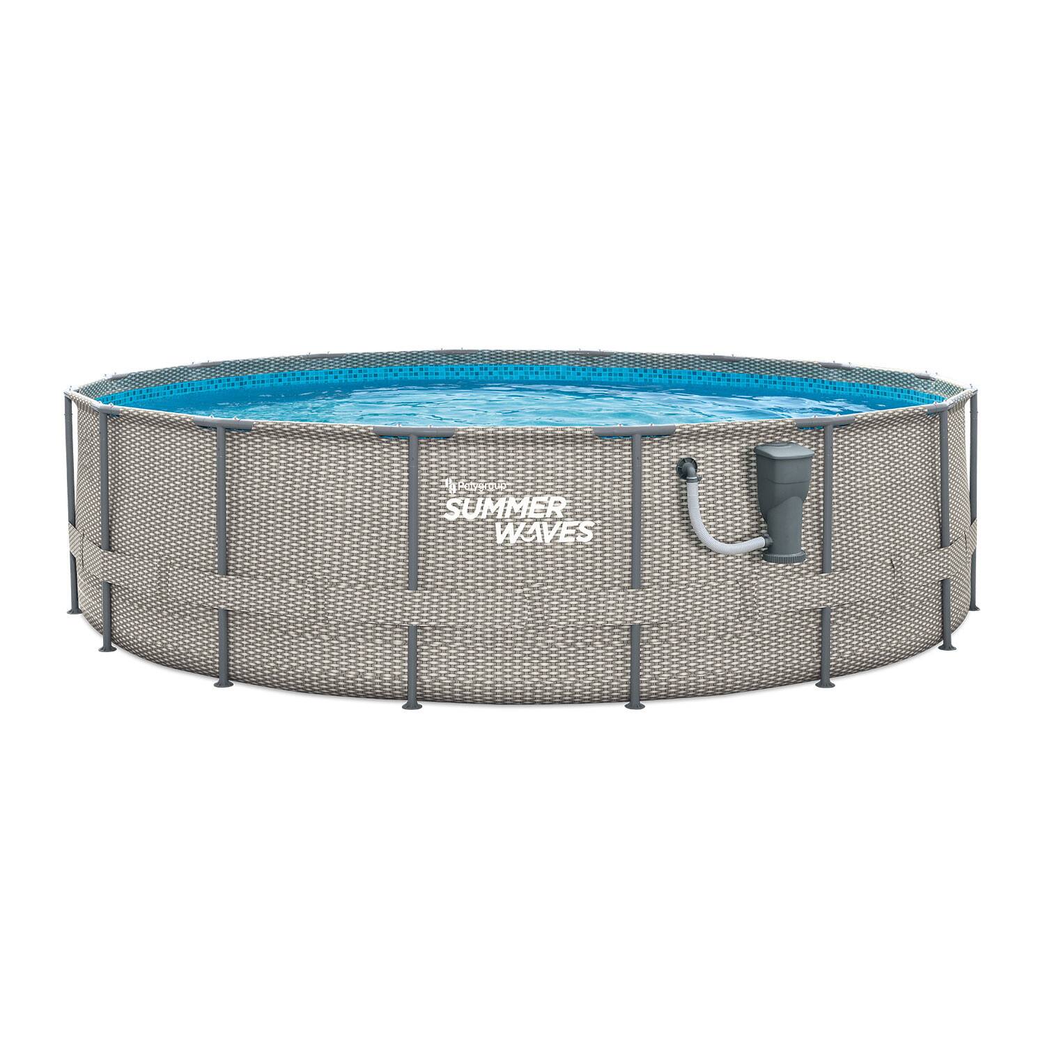 Customer Reviews: Summer Waves Active Above Ground Frame Swimming Pool ...