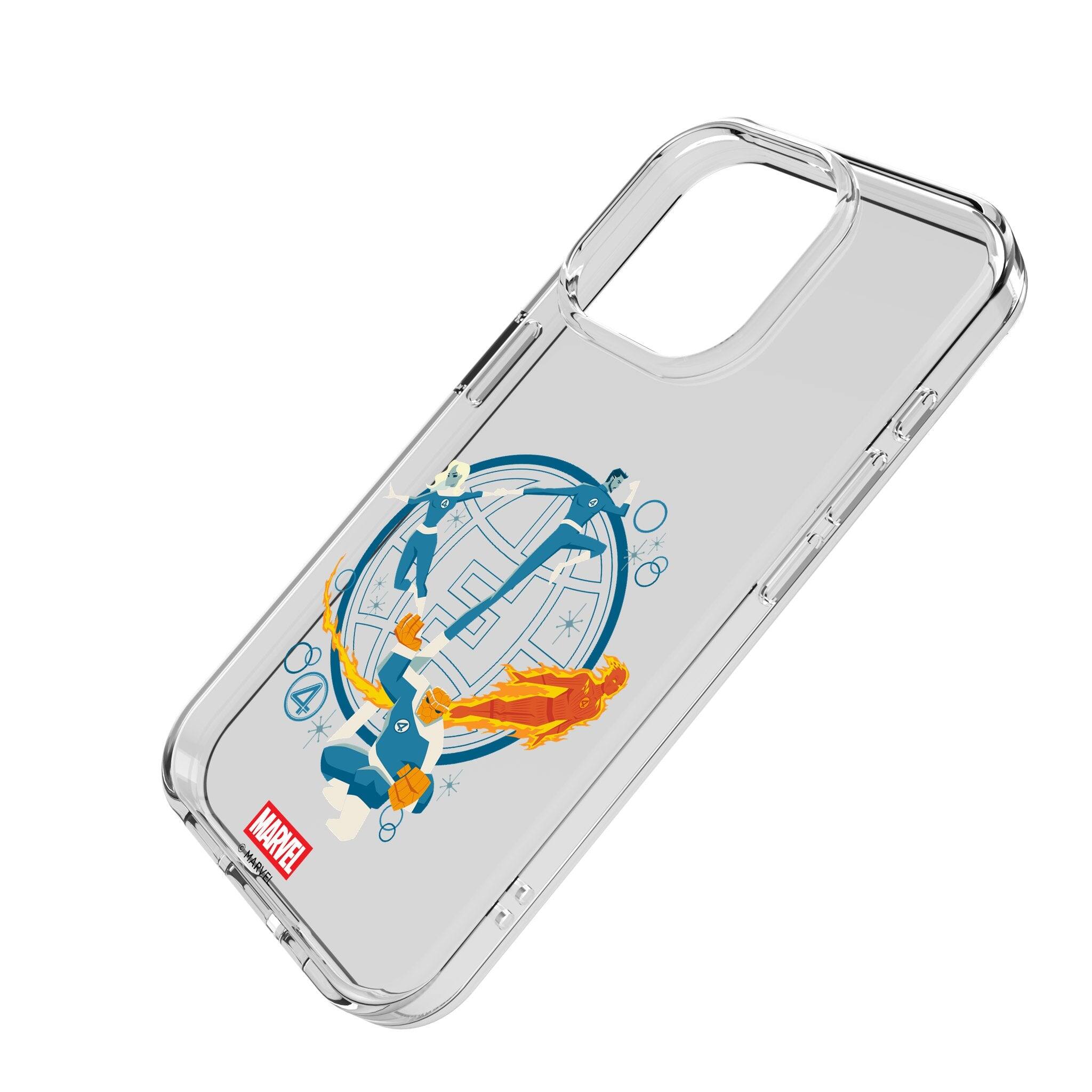Keyscaper Marvel Badge Clear Phone Case Apple iPhone 16 Pro Fantastic ...