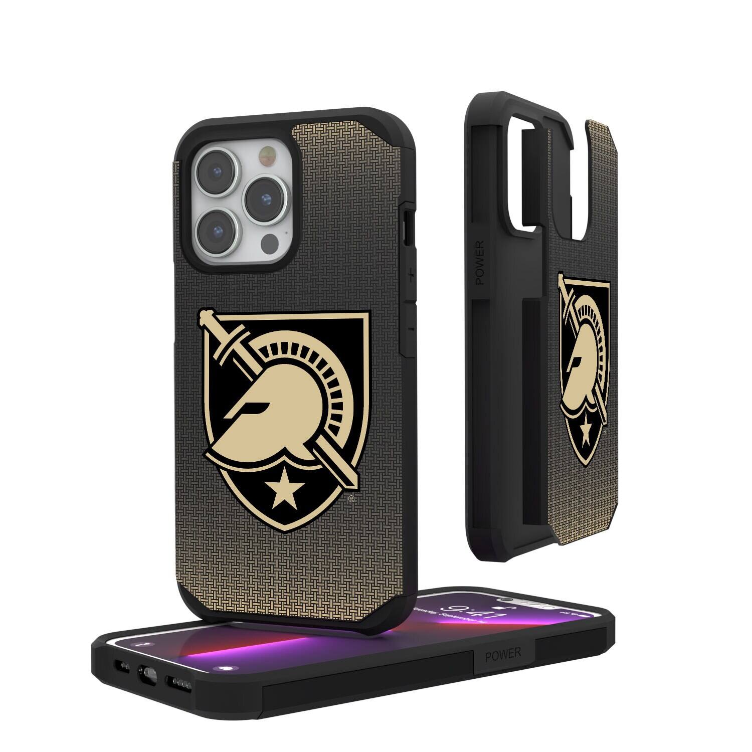 Keyscaper NCAA Army Black Knights Army Knights Linen Logo iPhone Rugged ...