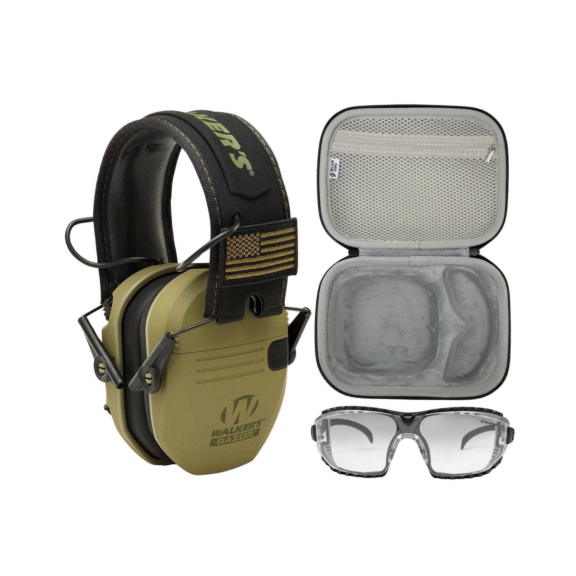 WAO Walker's Game Ear Razor Slim Electronic Lightweight Shooting Hunting Range Hearing ...