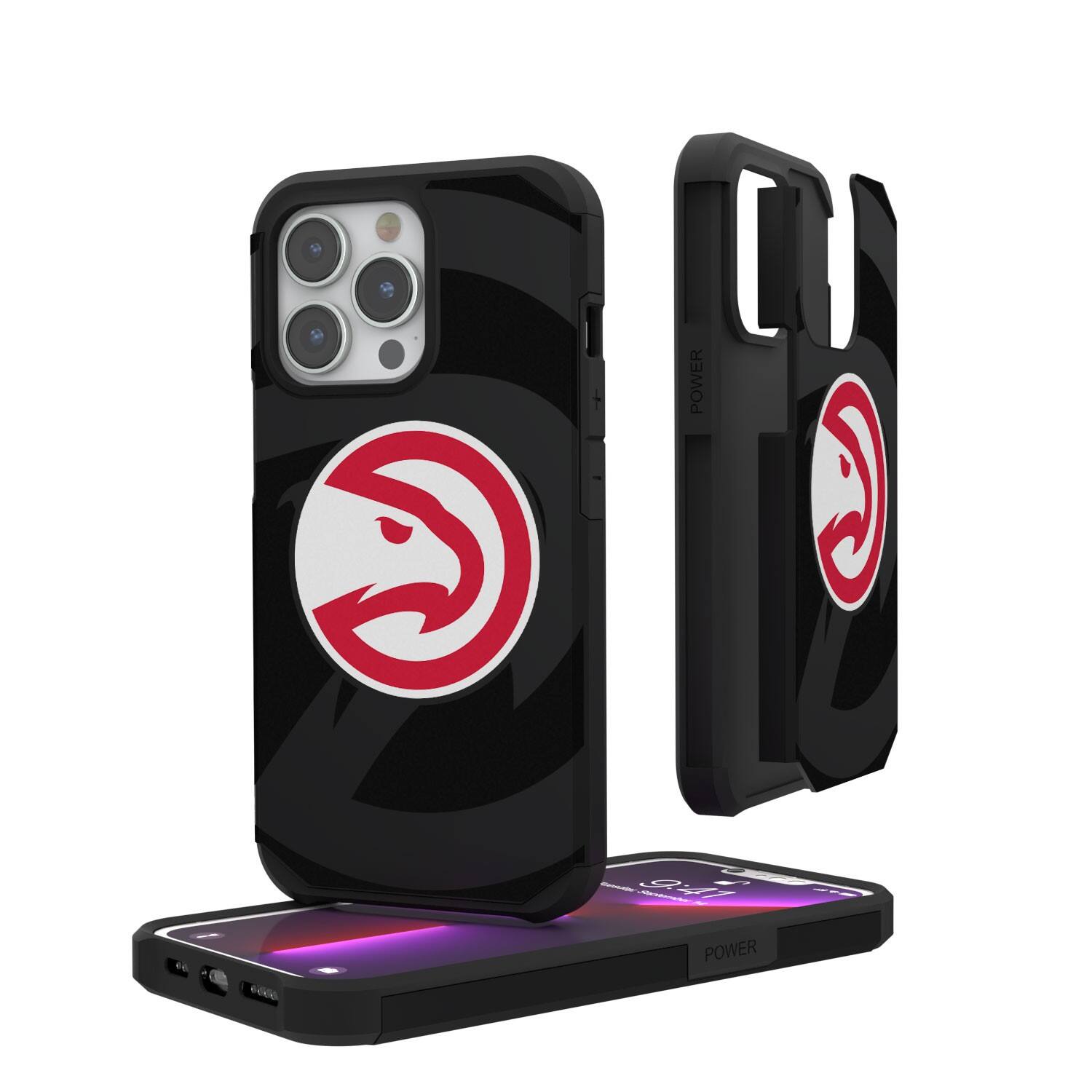 Keyscaper NBA Atlanta Hawks Monocolor Design iPhone Rugged Case ...