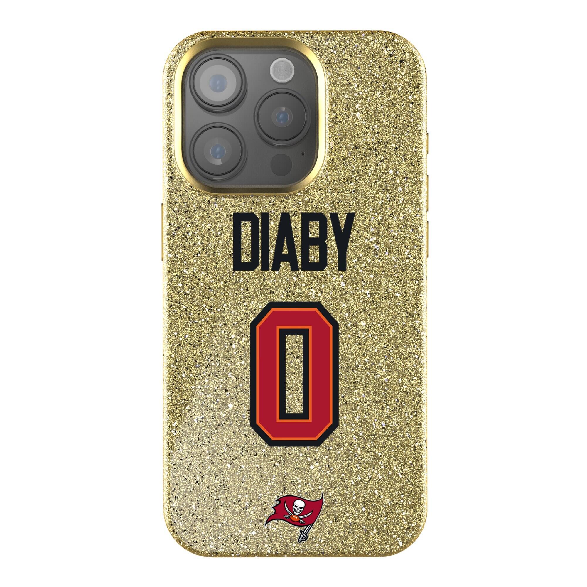 Keyscaper NFL YaYa Diaby Tampa Bay Buccaneers Bling iPhone Case 14 Gold ...