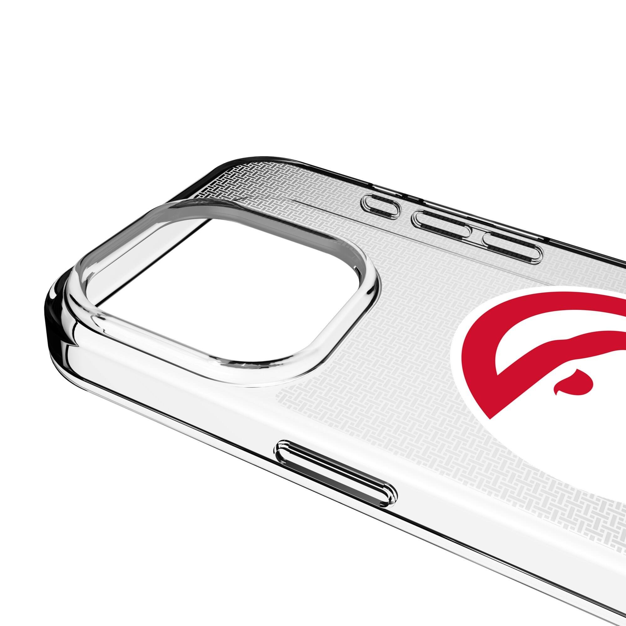 Keyscaper NBA Atlanta Hawks Linen Logo iPhone Clear Case 14 Plus ...