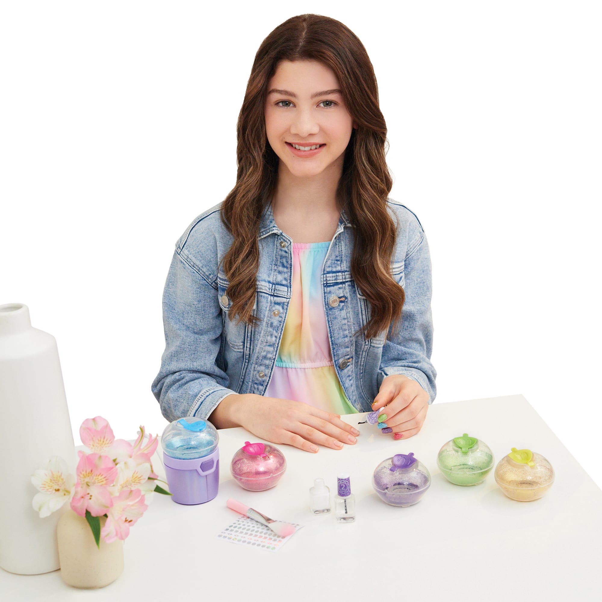 Make It Real Make It Real: Party Nails Glitter Nail Studio- DIY Nail ...