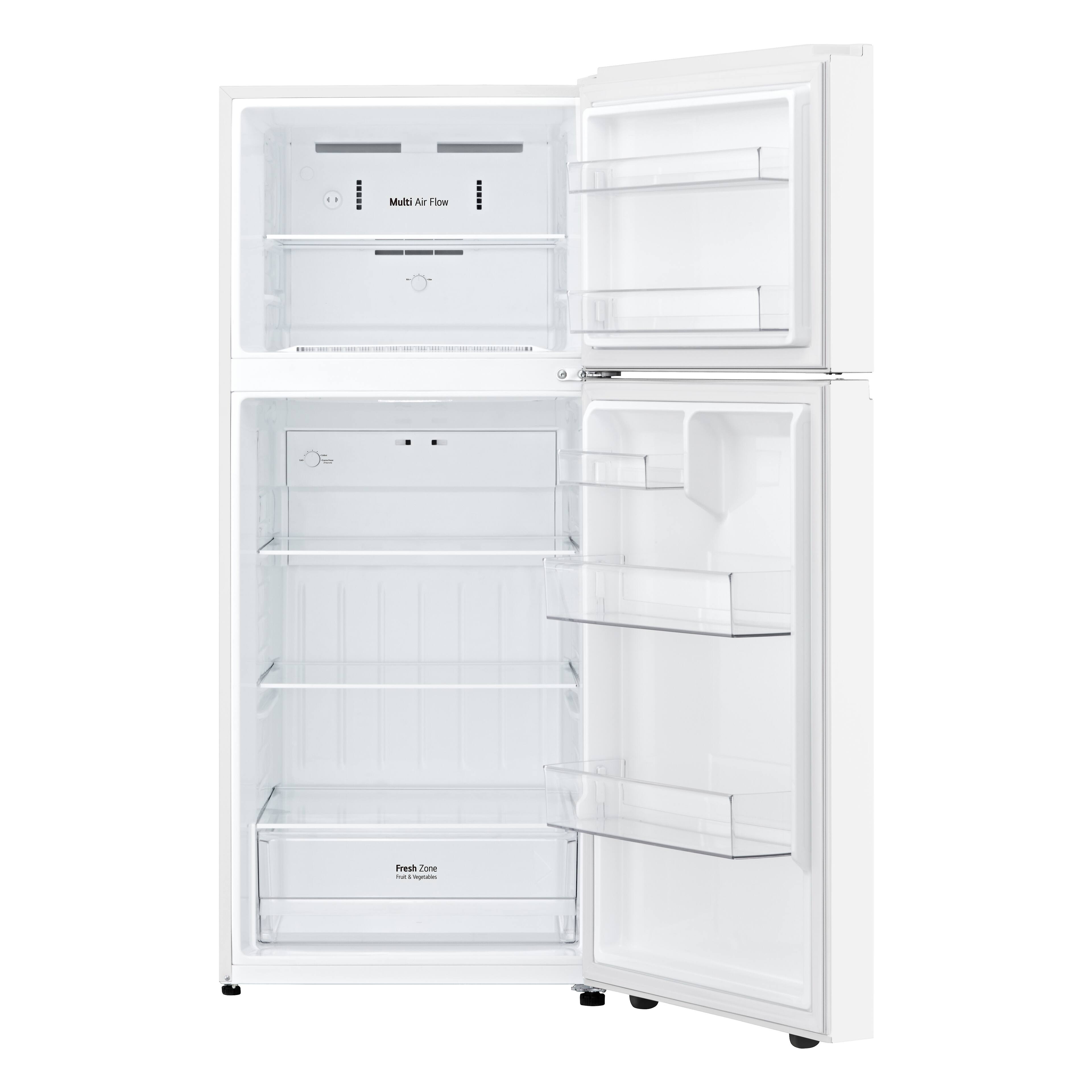 LG 17.5 Cu. Ft. Garage Ready Top Freezer Refrigerator with Reversible ...