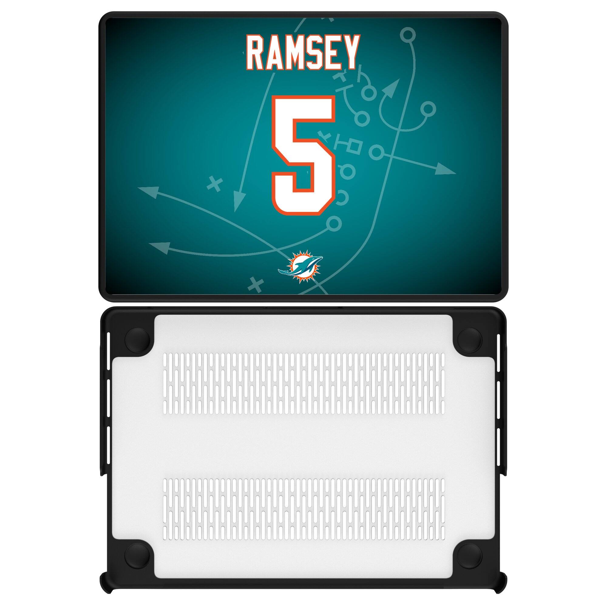 Keyscaper Jalen Ramsey Miami Dolphins MacBook Case Air 13 in Multicolor ...