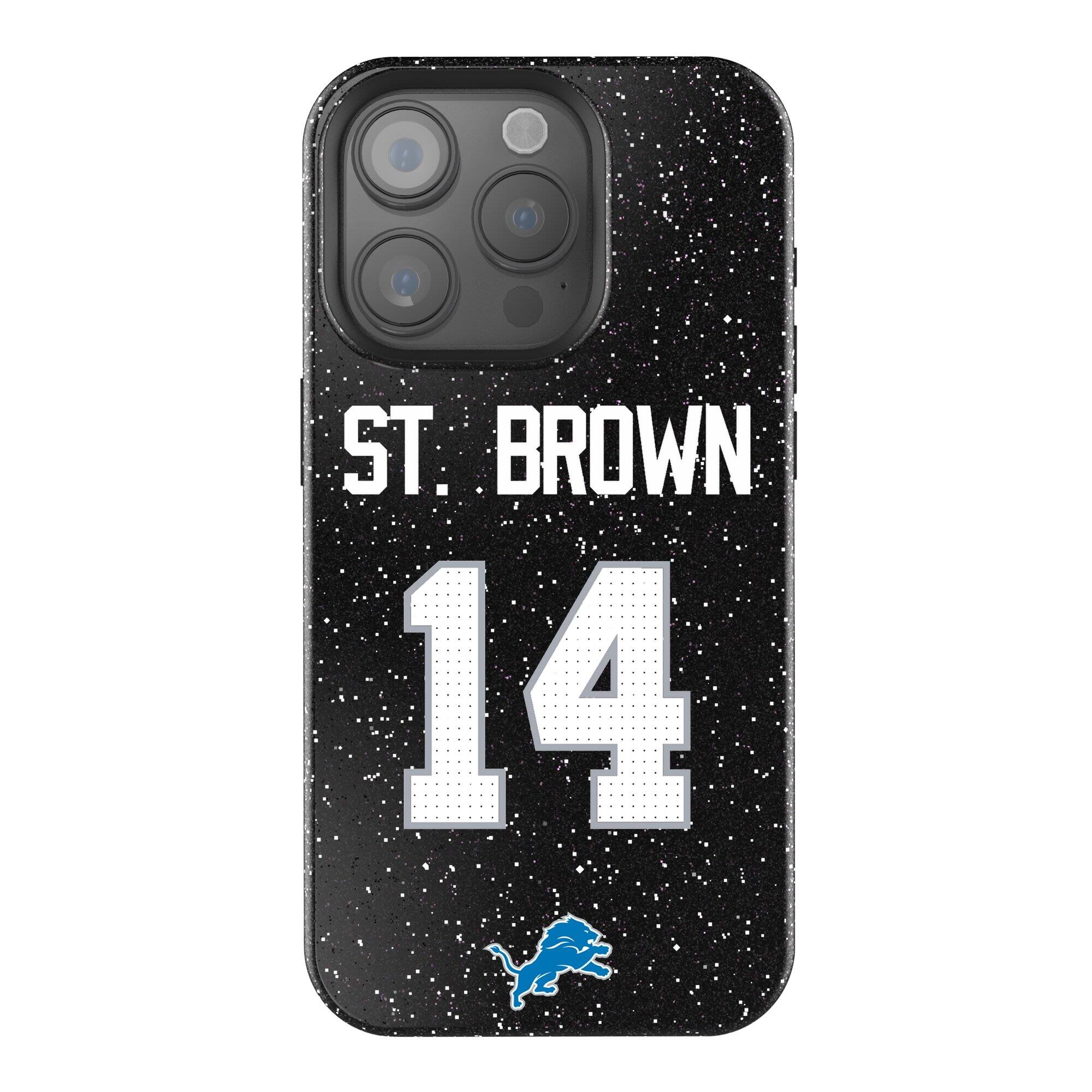 Keyscaper NFL Amon Ra St. Brown Detroit Lions Bling iPhone Case 14 ...