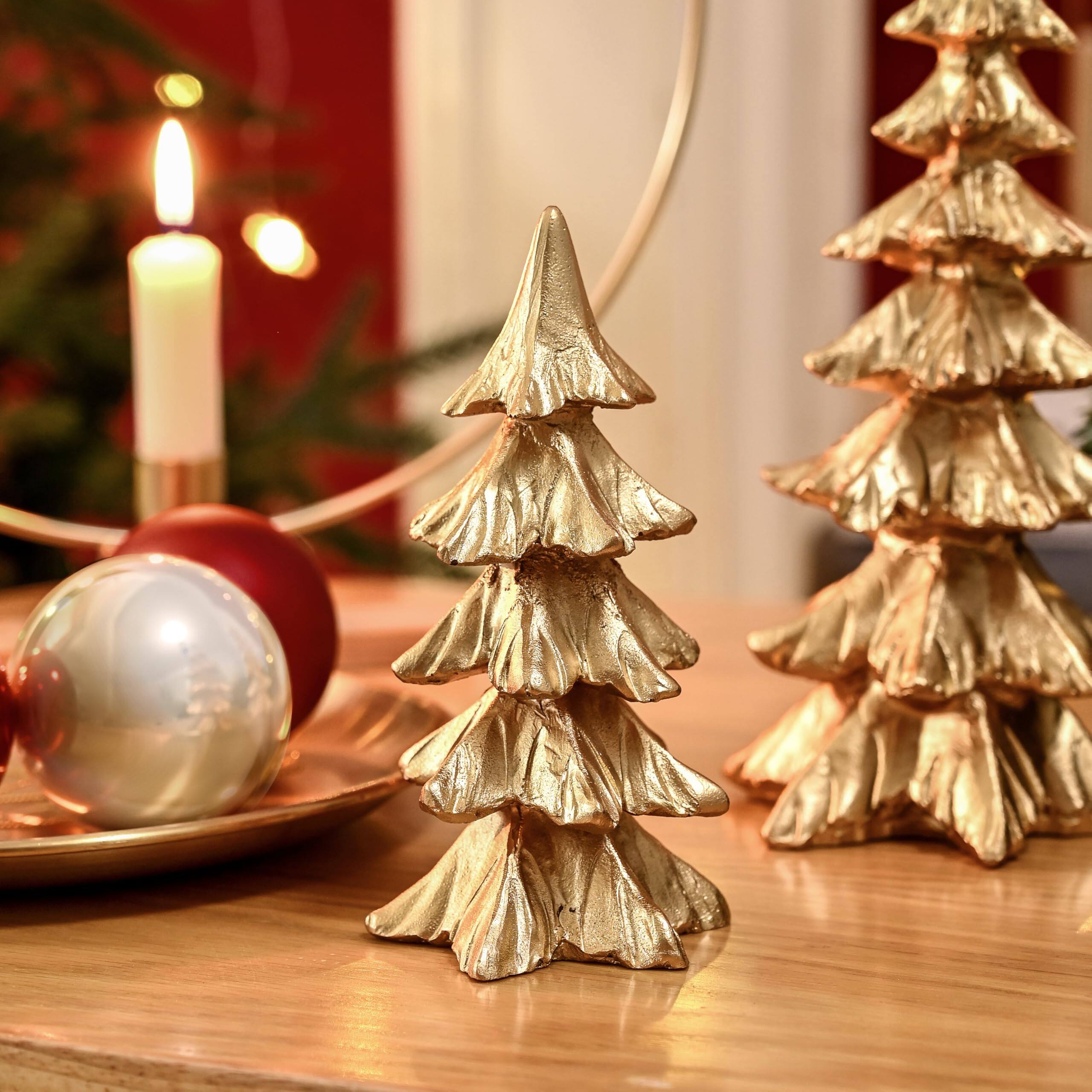NICHOLAS KLEIN Christmas Tree Figurines Trees Home Decor Tabletop Set ...