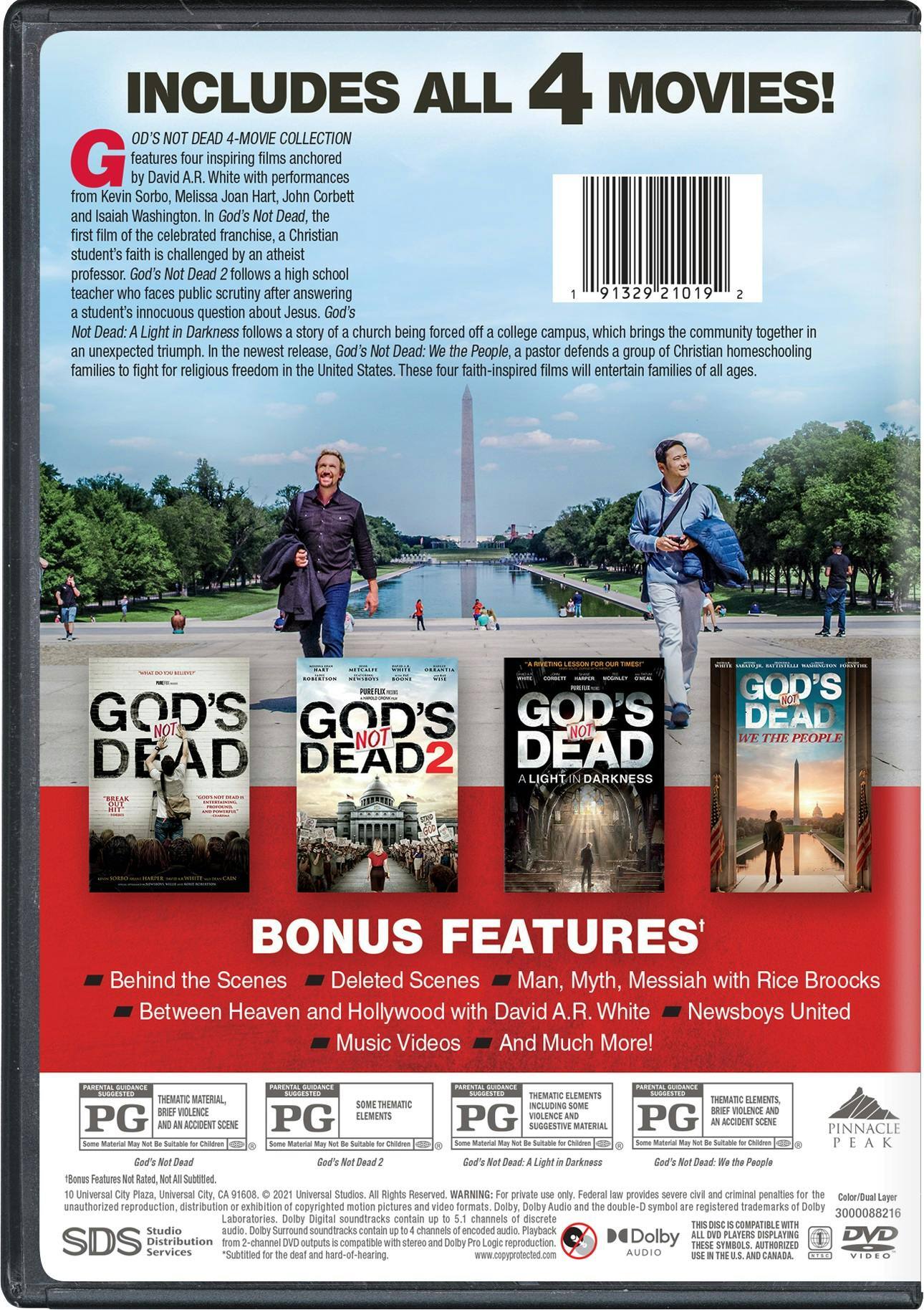 God's Not Dead: 4 movie Collection (Box Set) [DVD] [Standard] - Best Buy