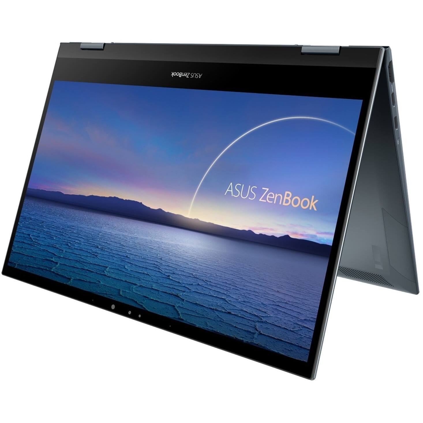 Best Buy ASUS ZenBook Flip 13 UX363 13.3 Laptop Intel Core i7 16 GB Memory 512 GB SSD Pine Gray UX363EA DH71T
