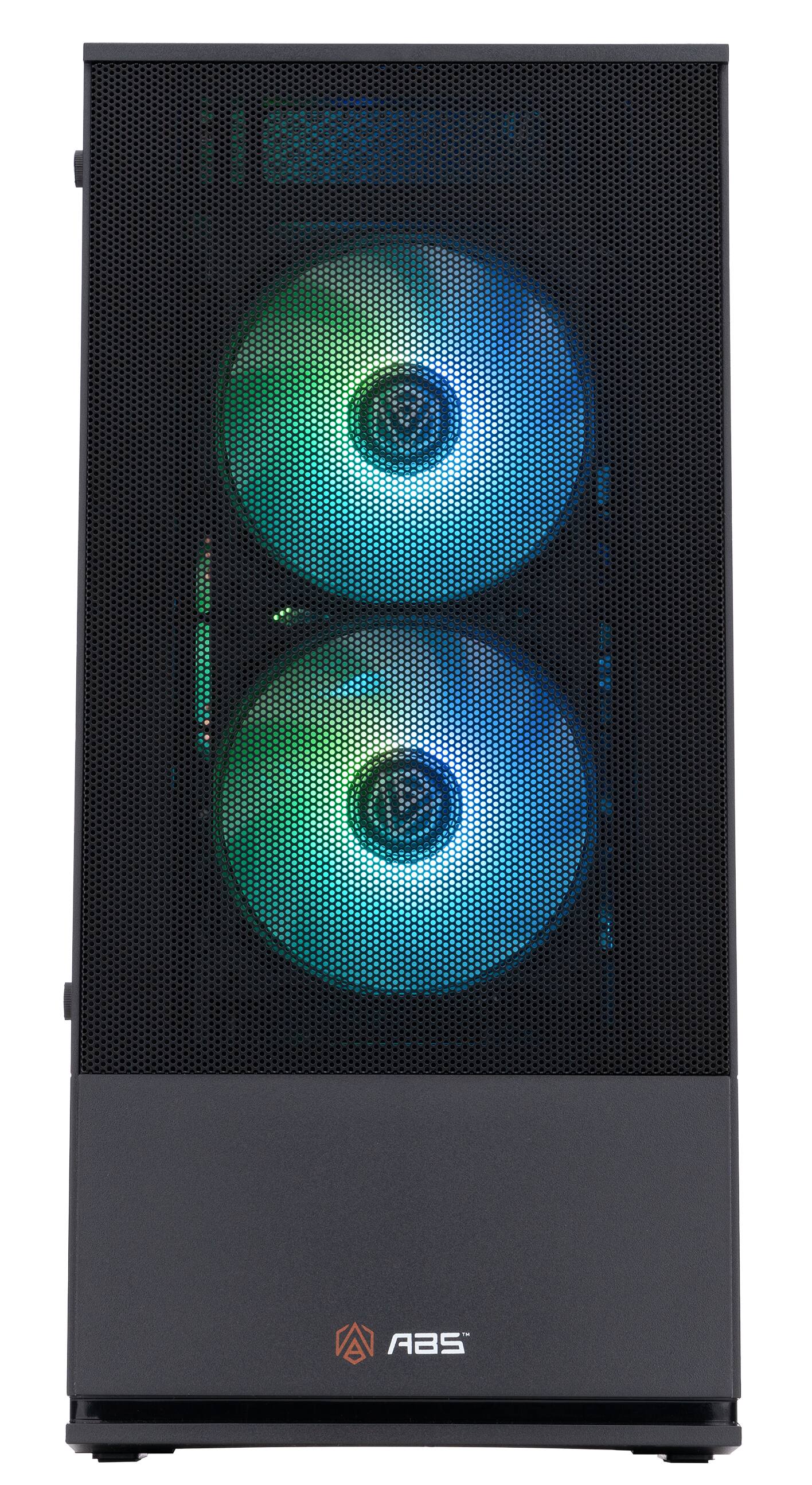 ADVANCED BATTLESTATIONS ABS Cyclone Aqua Gaming PC Windows 11 Intel ...