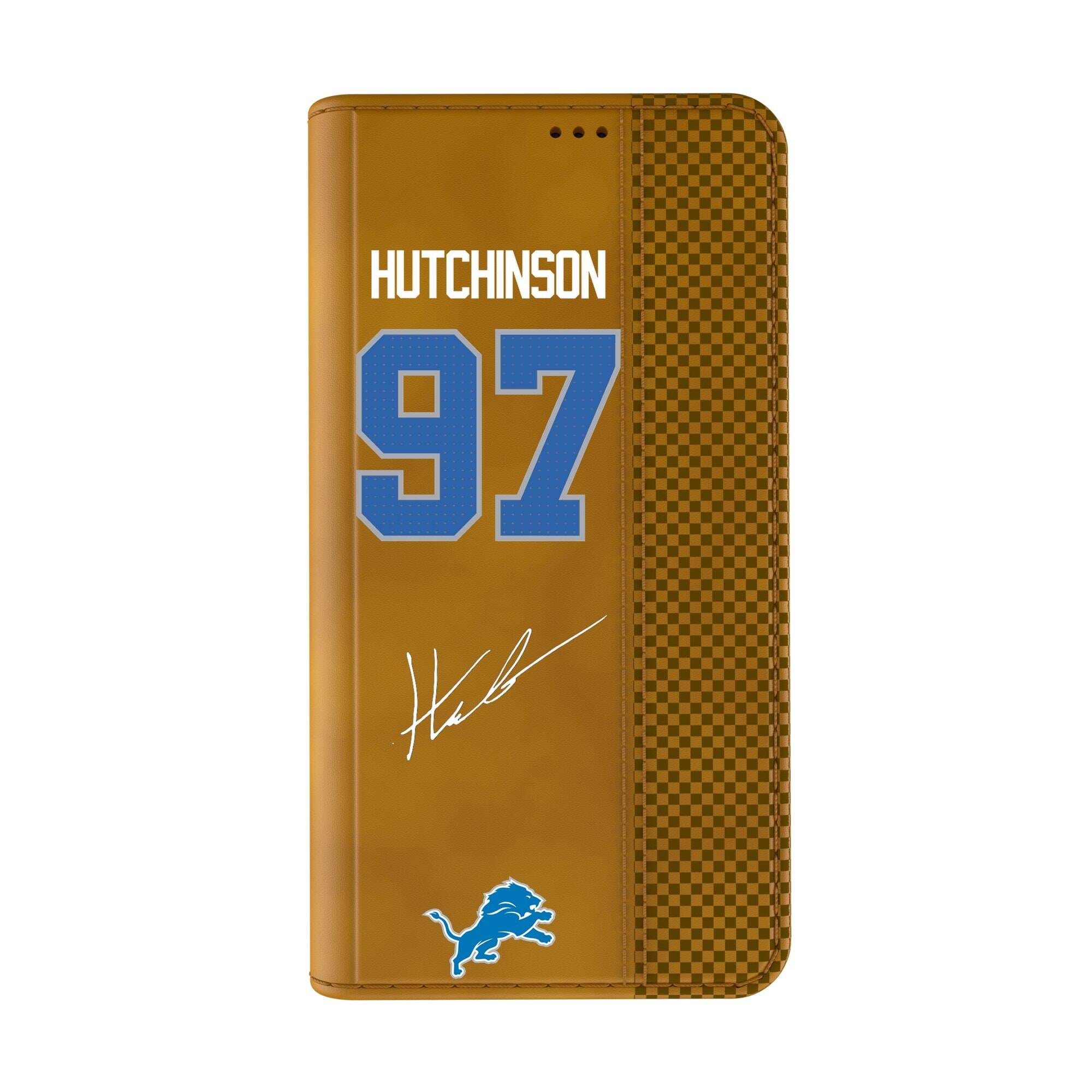 Keyscaper NFL Aidan Hutchinson Detroit Lions Folio iPhone Case 15 Plus ...