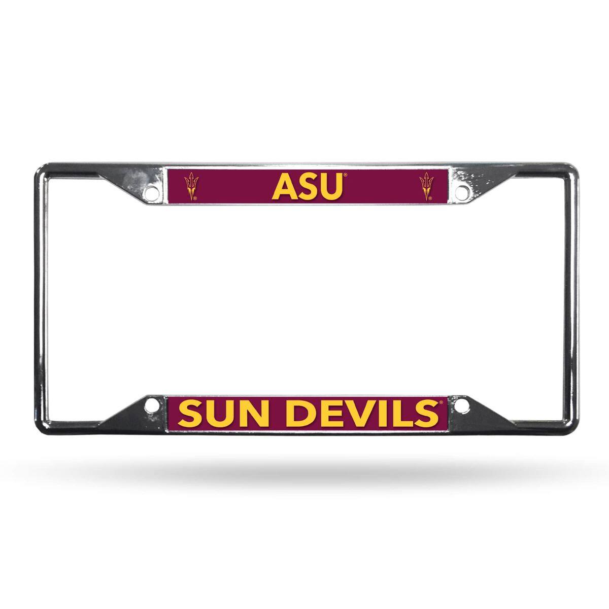 Rico Industries Arizona State ASU Sun Devils Lightweight Chrome Metal ...