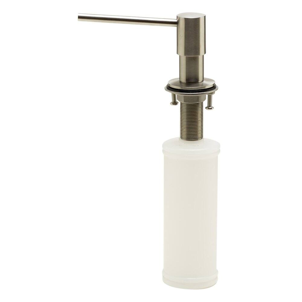 Alfi Modern Round Brushed Stainless Steel Soap Dispenser Silver AB5006 ...