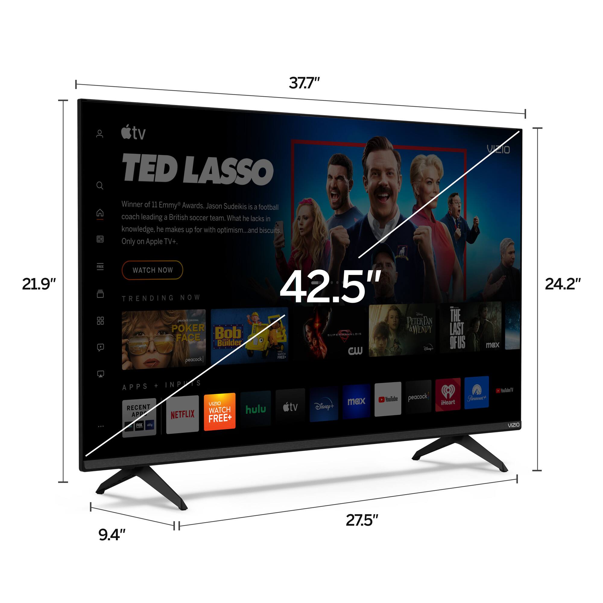 VIZIO 43" Class V Series 4K LED HDR Smart TV (2023) V435M-K04 - Open ...