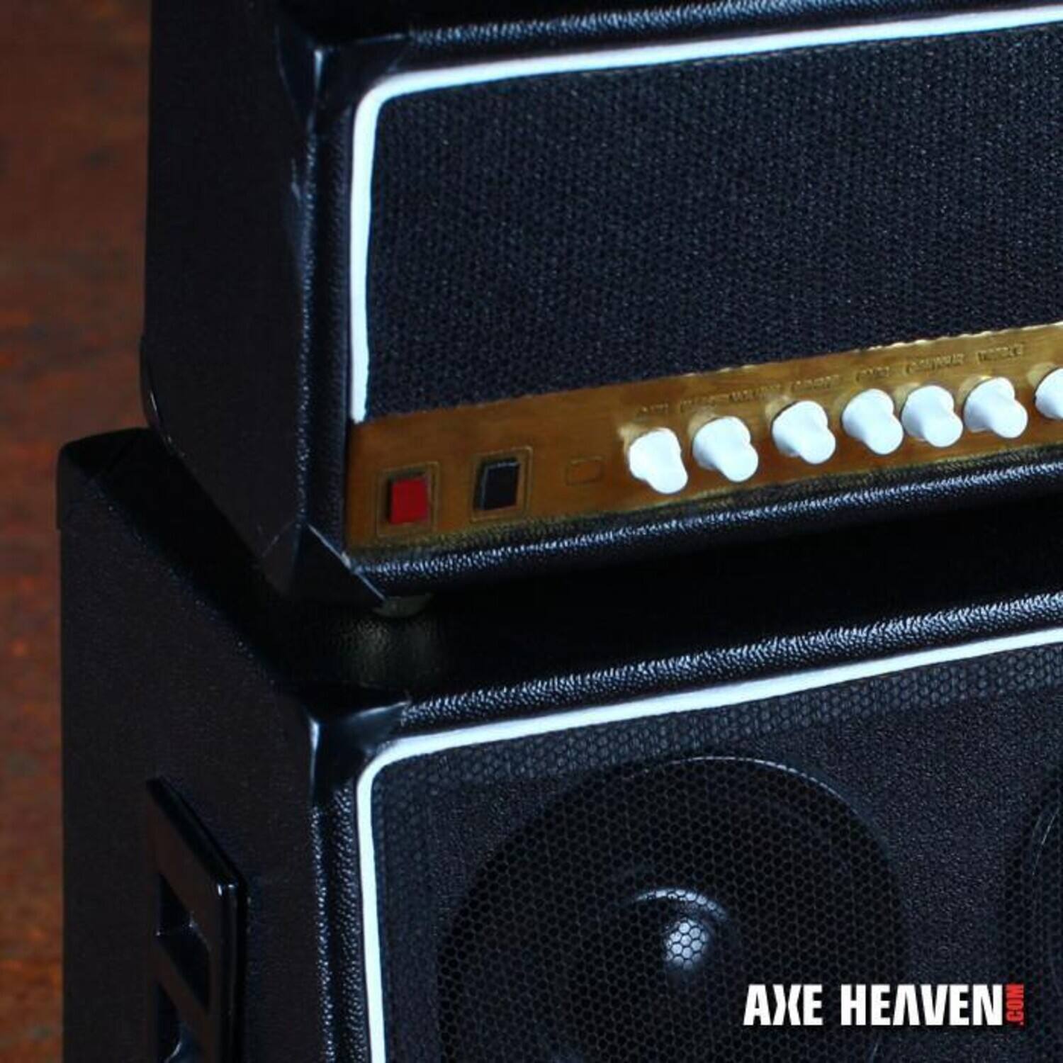 Axe Heaven Classic Black Amplifier Head w 4 x 12 Speaker Cabinet ...