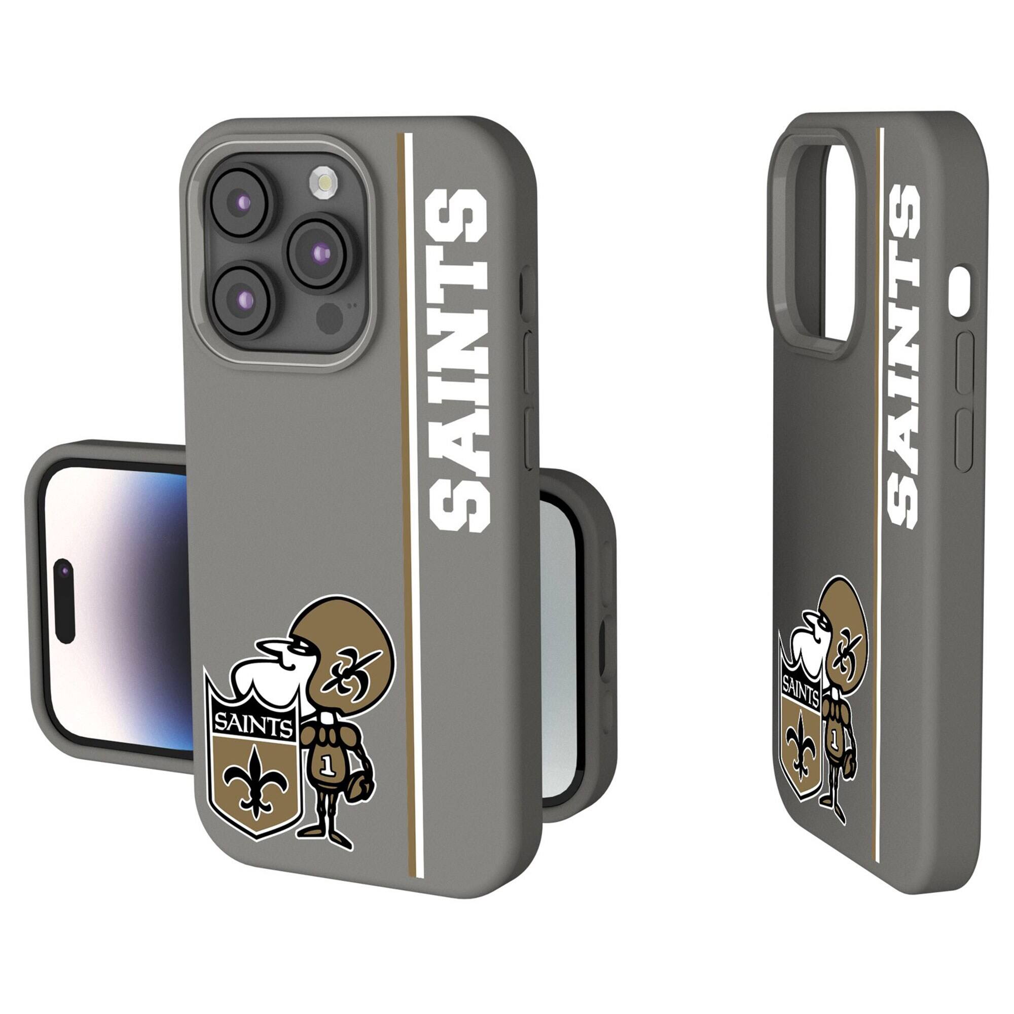 Keyscaper NFL New Orleans Saints Throwback Logo iPhone Soft Touch Case ...