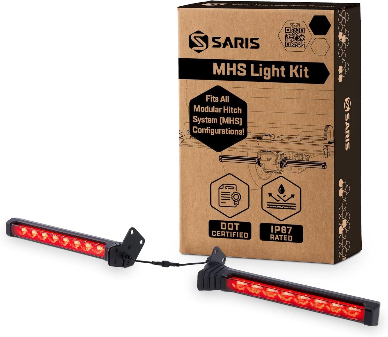 Saris MHS Light Kit Add On for Modular Hitch Bike Rack – DOT Compliant ...