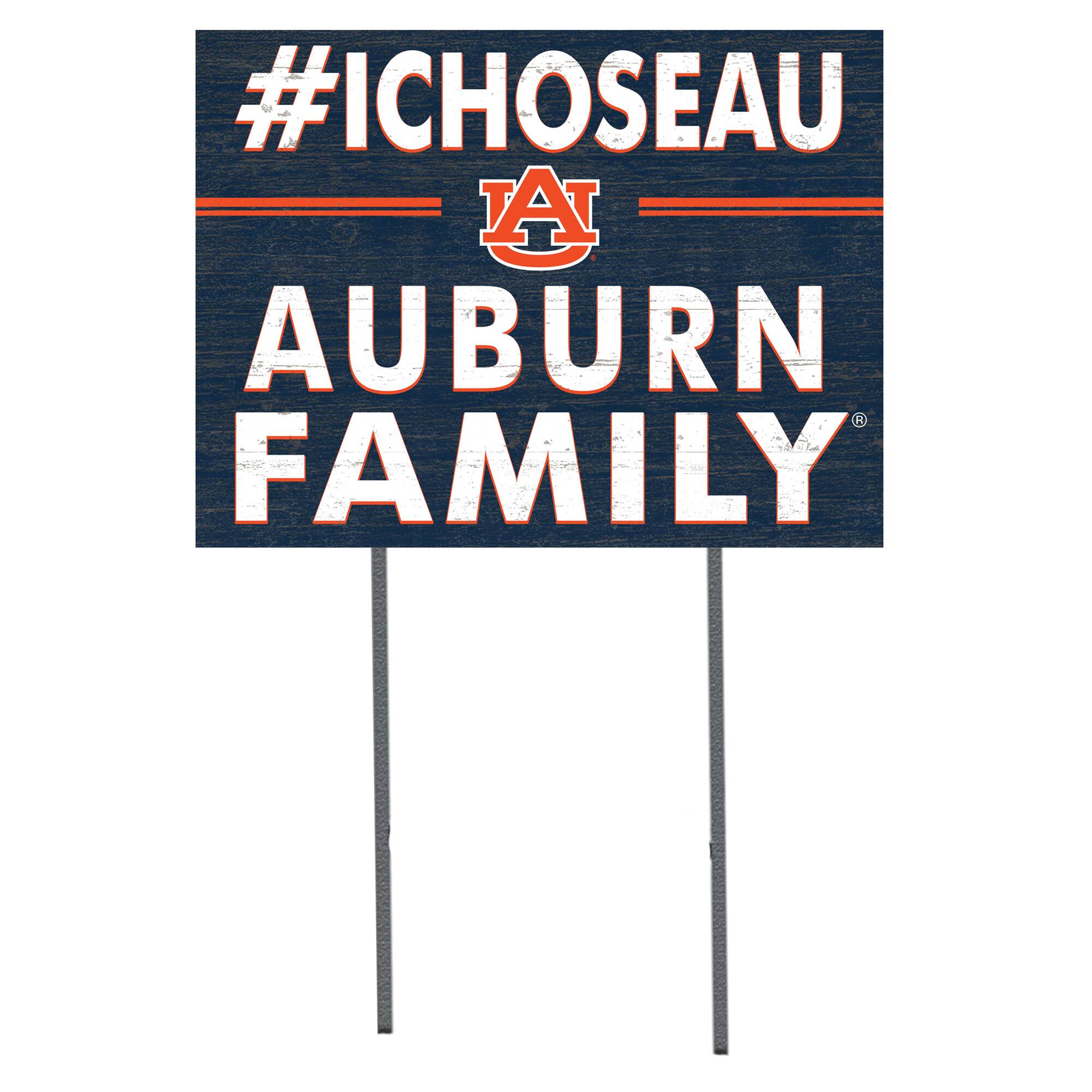 Jardine Auburn Tigers 18'' x 24'' I Chose Lawn Sign Navy 4939581 - Best Buy