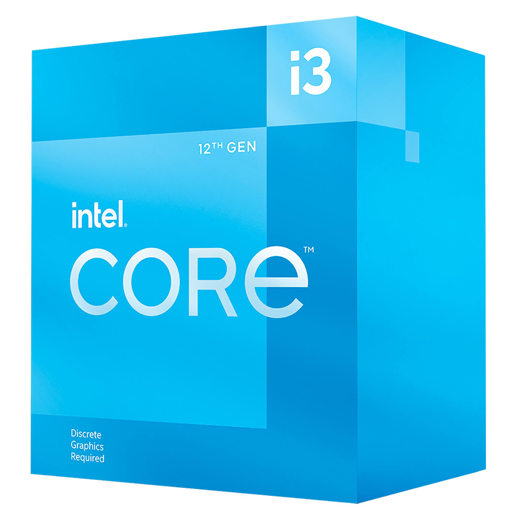 Intel Core i3 12100F 12th Generation 4 Core 8 Thread 3.3 to 4.3 GHz ...