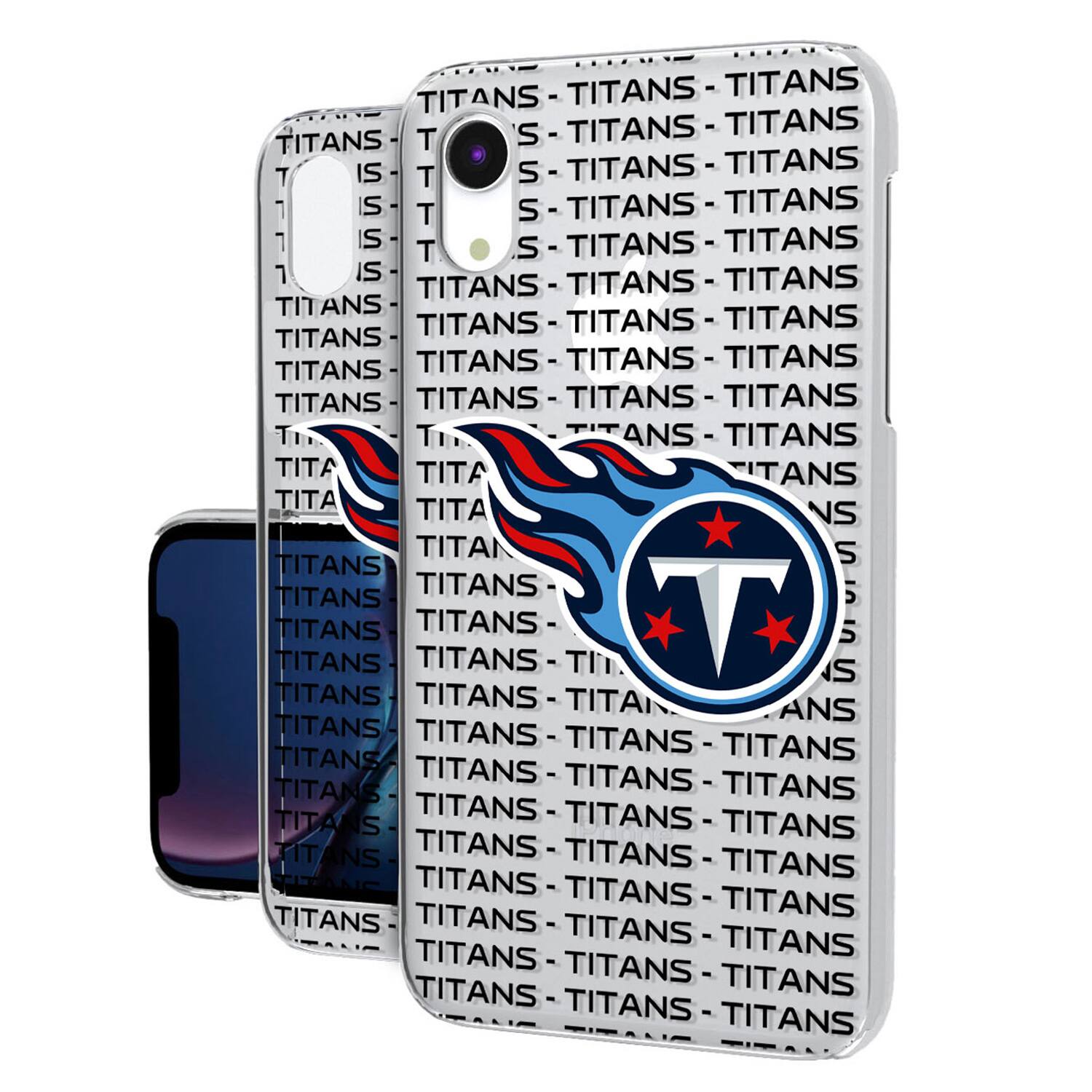 NFL Keyscaper - - Tennessee Titans iPhone Clear Text Backdrop Design ...