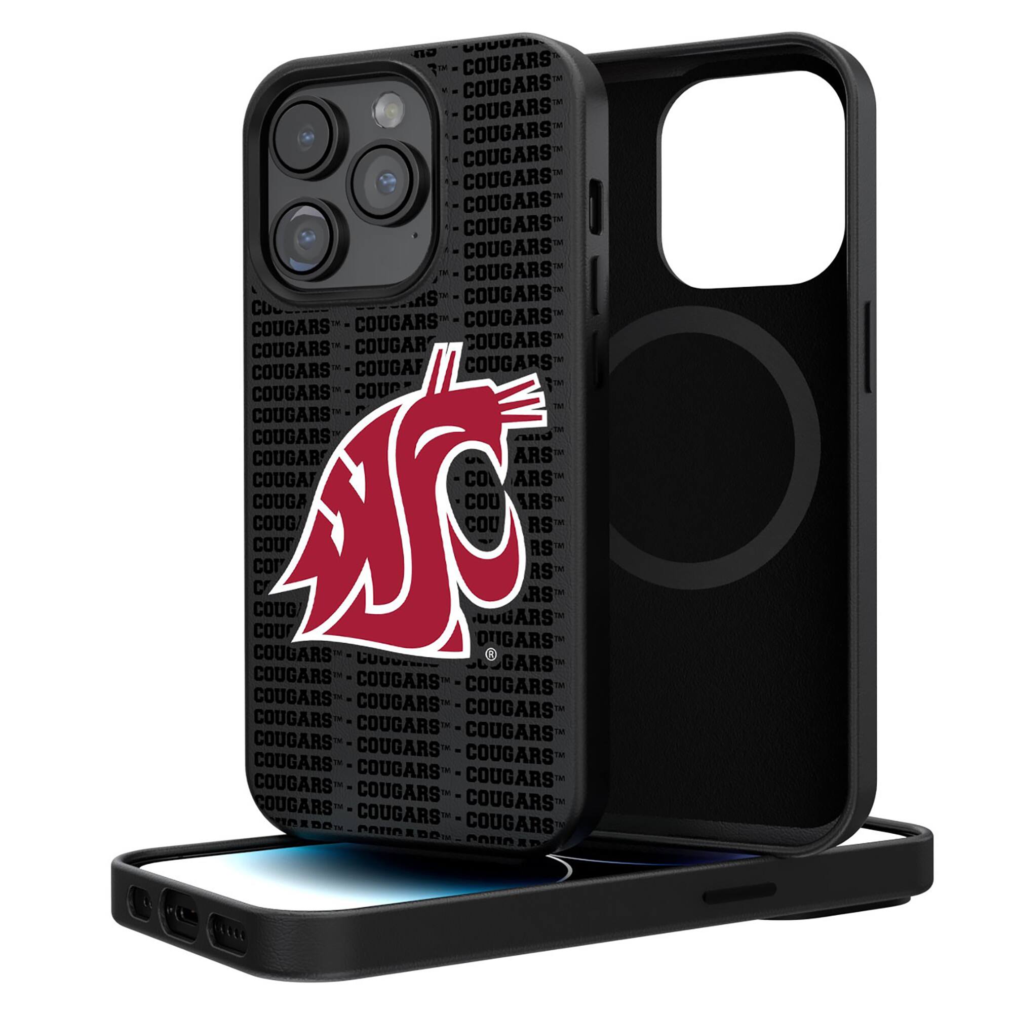 Keyscaper NCAA Washington State Cougars Primary Logo iPhone Magnetic ...