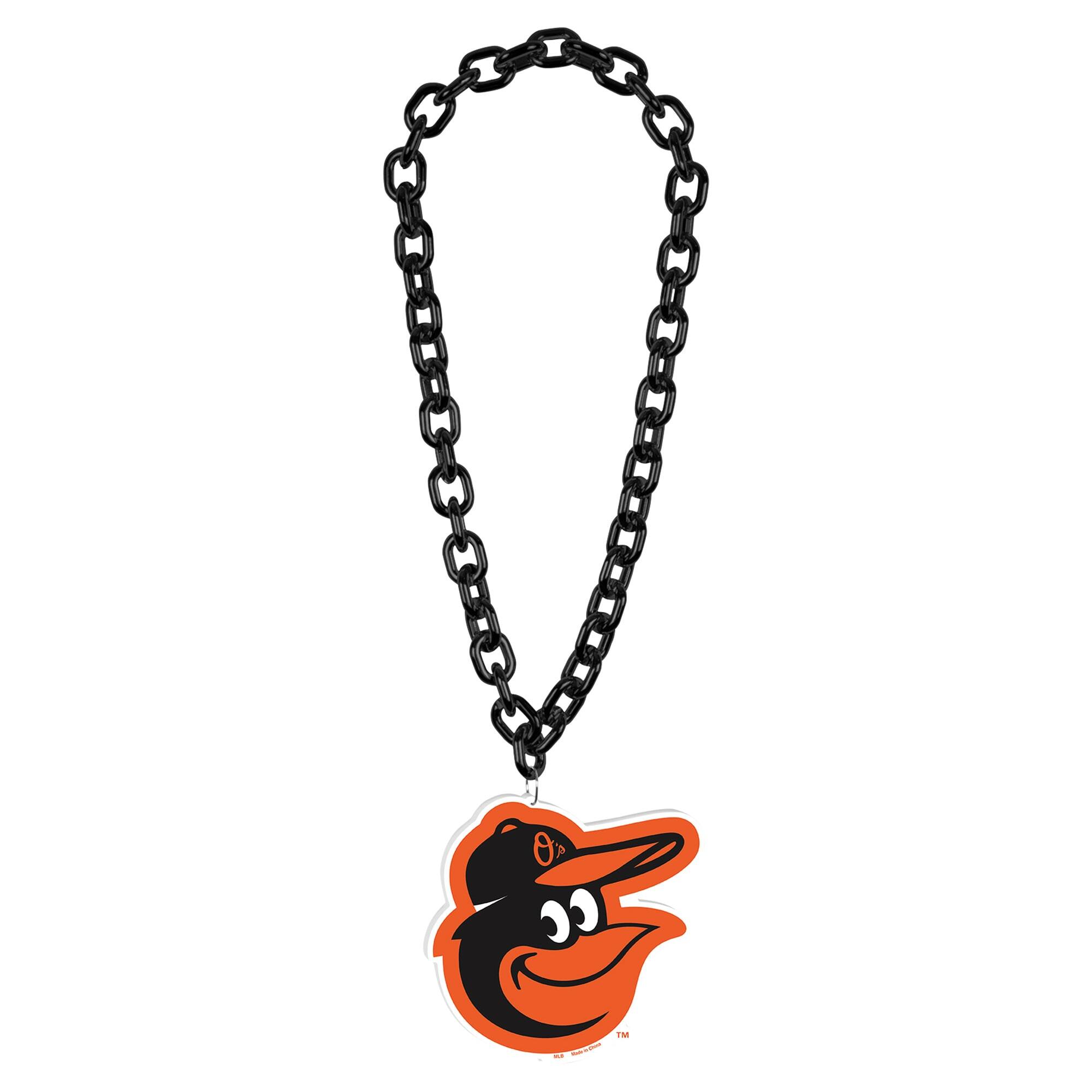 WinCraft Baltimore Orioles Big Chain Logo Necklace Multicolor 201451355 ...