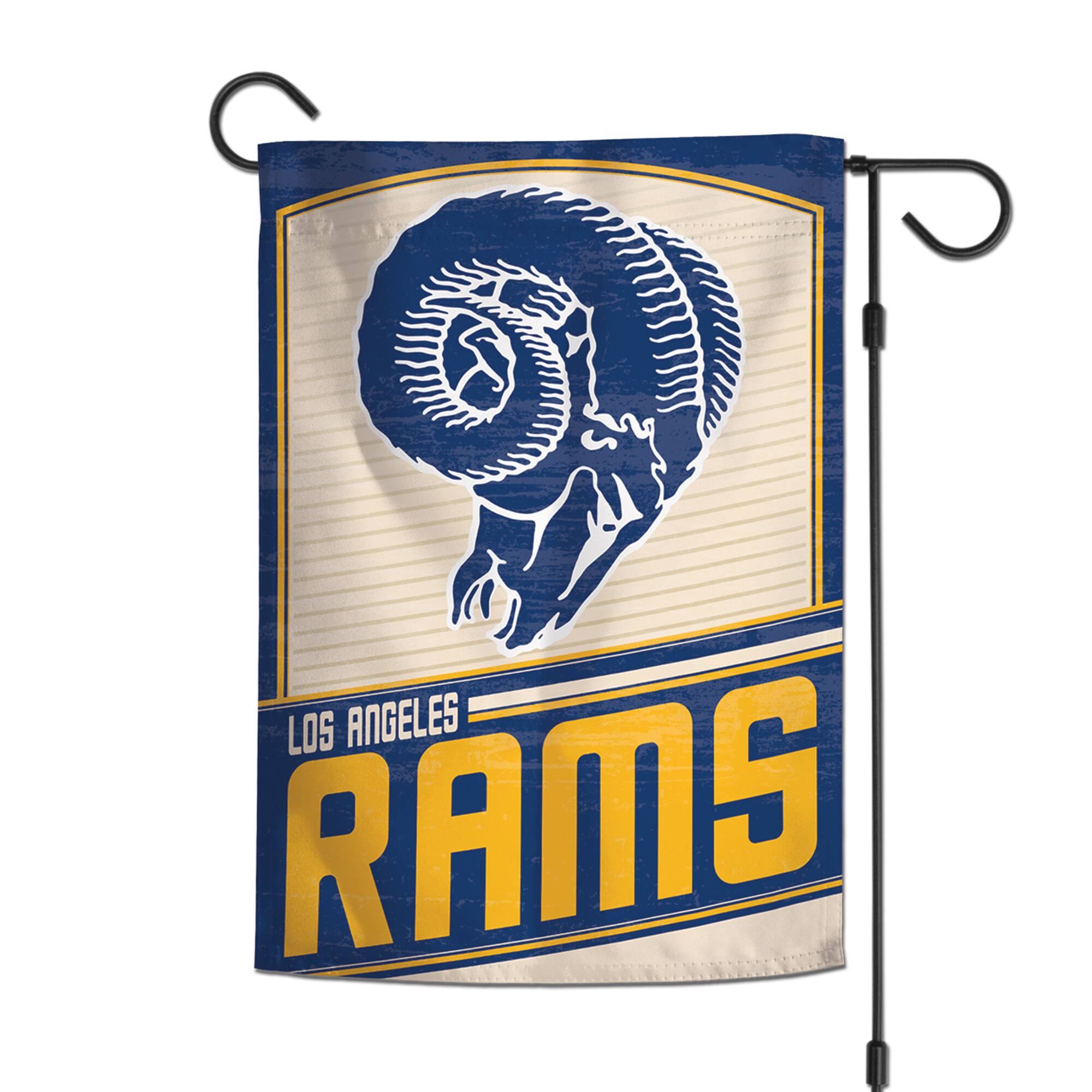 WinCraft Los Angeles Rams 2 Sided 12'' x 18'' Garden Flag Multicolor ...