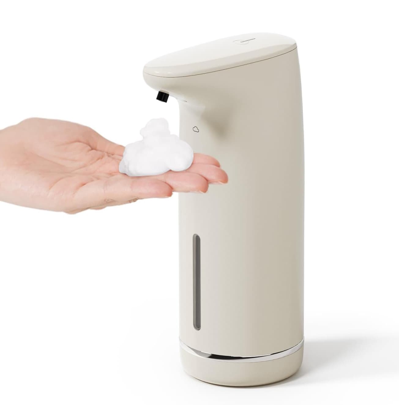 FINEAK 10.8oz Touchless Foaming Soap Dispenser USB Rechargeable ...