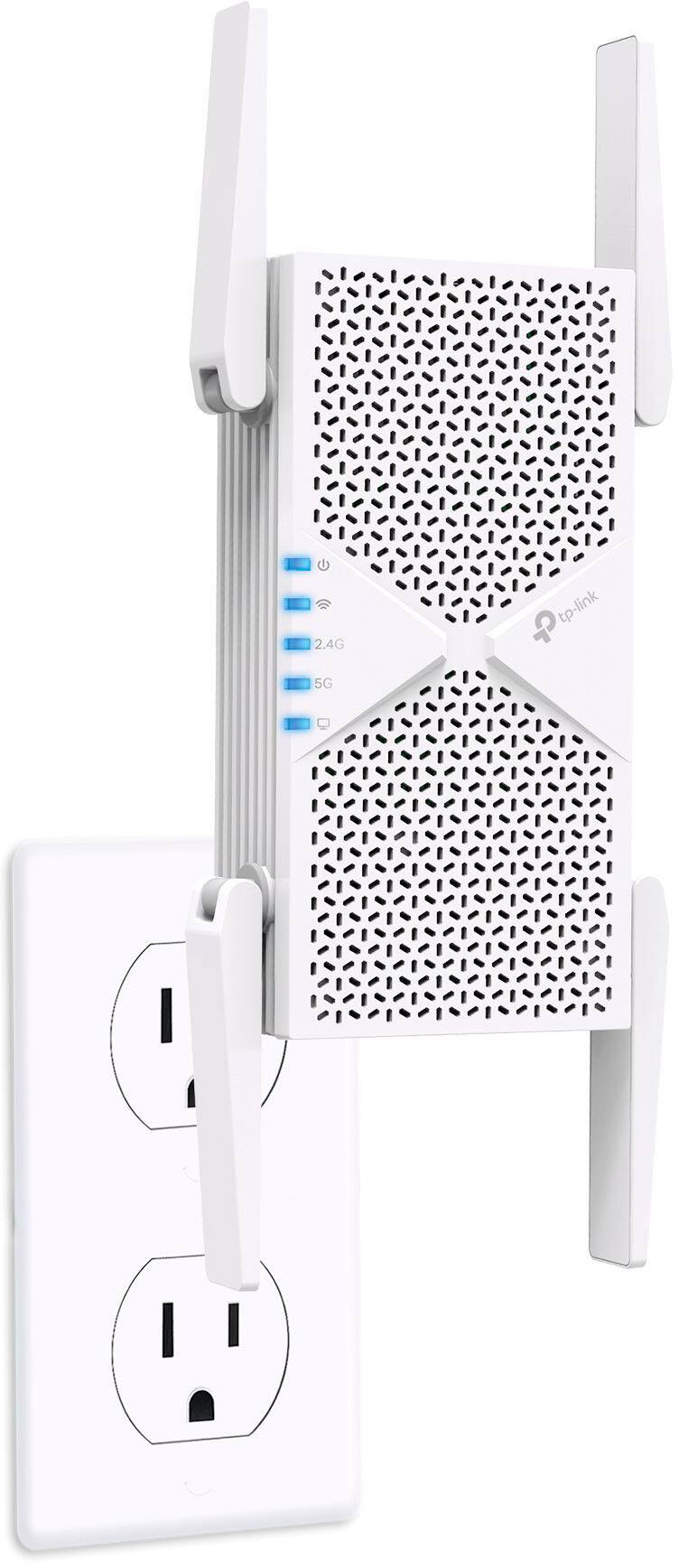 TP Link BE6500 Wi Fi 7 Range Extender White RE405BE - Best Buy