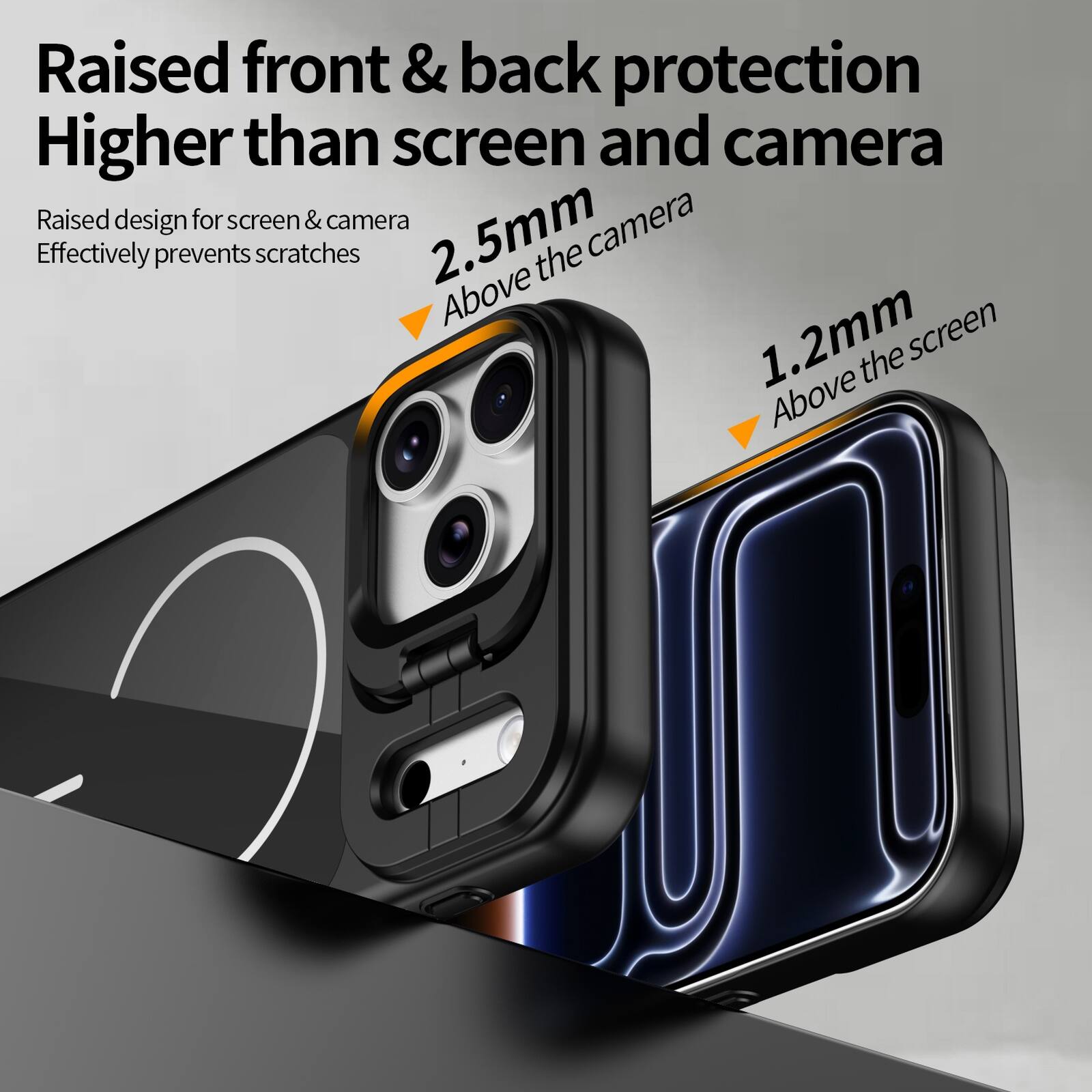 Dteck Magnetic Case for Apple iPhone 17 Pro Max with Camera Lens ...