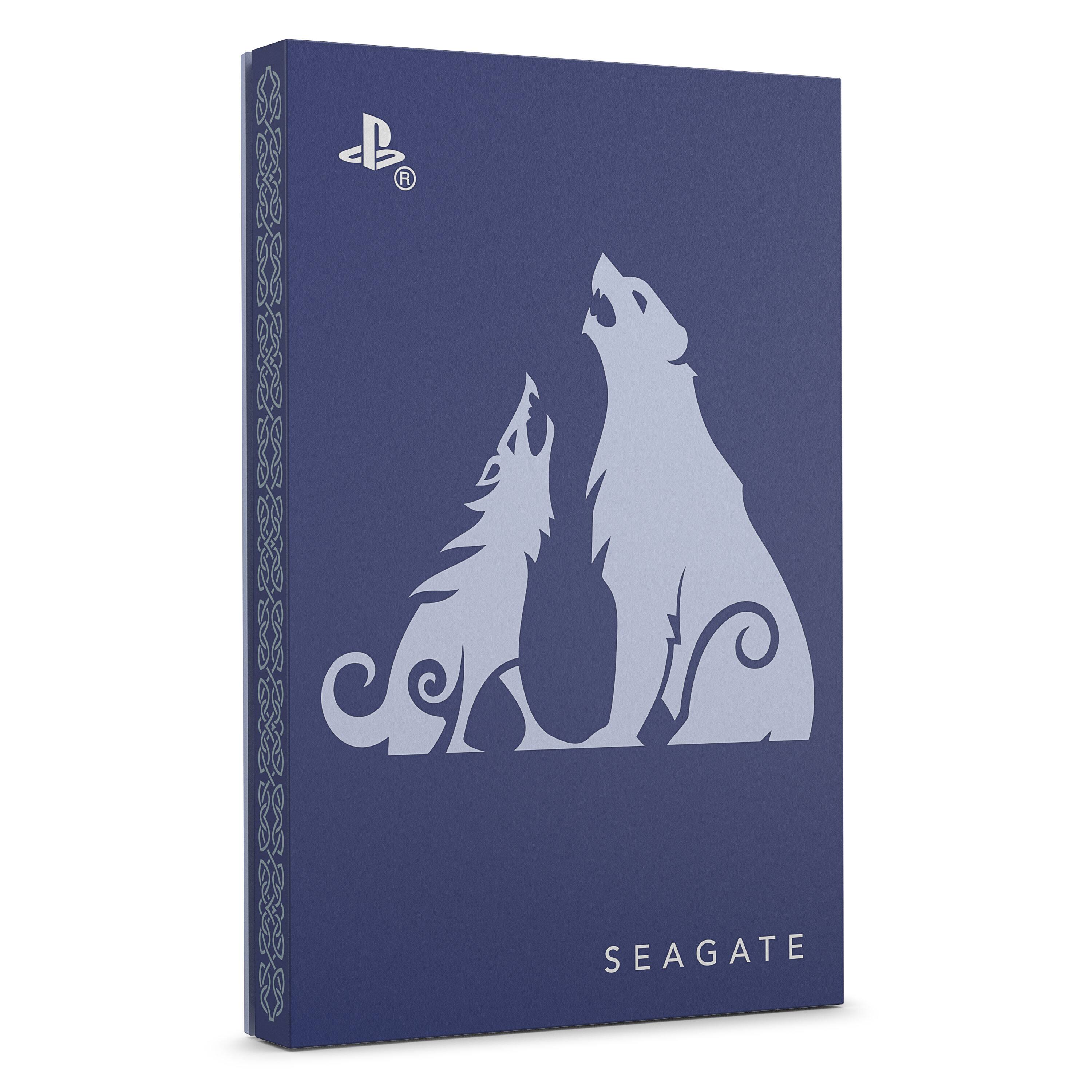 Seagate Game Drive for PlayStation Consoles God of War Ragnarök LE 2TB ...
