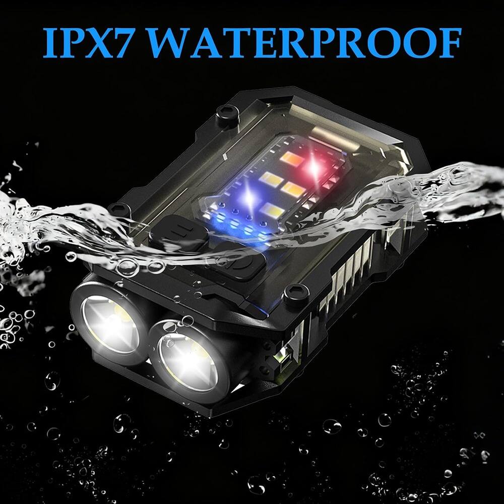 Schertz 2 Pack EDC Keychain Flashlight – Super Bright Mini Pocket Light ...