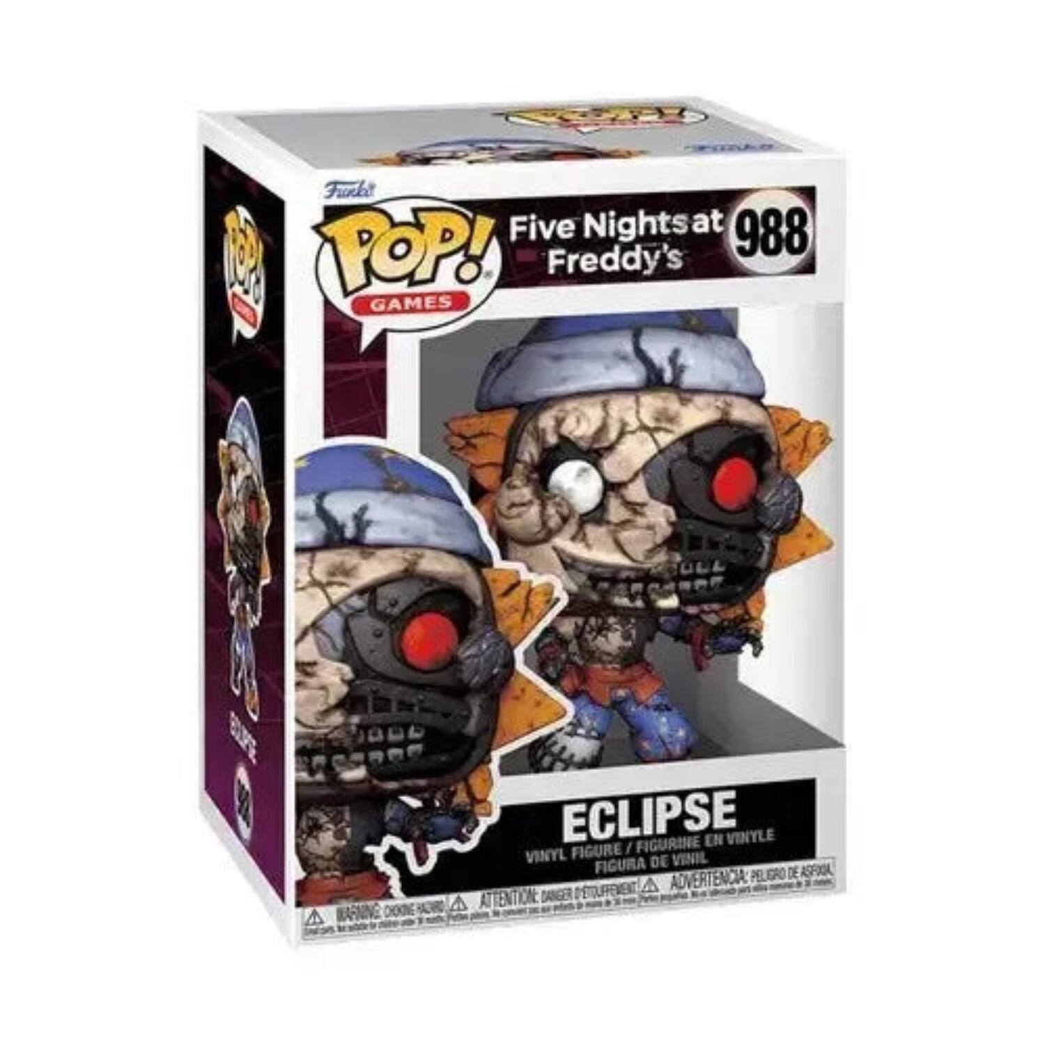 Funko Pop! Games: Five Nights at Freddy's Eclipse Vinyl Figure #988 ...