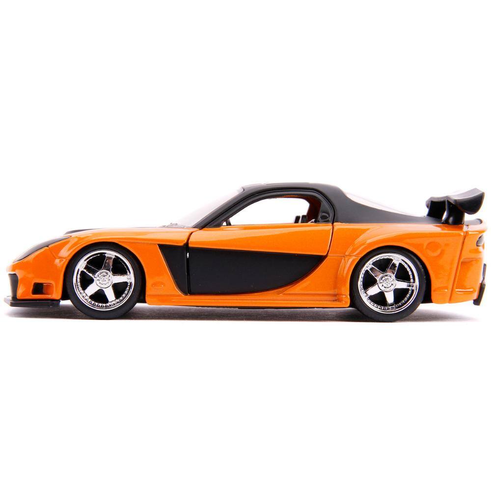Jada Han's Mazda RX 7 Orange/Matte Black & Toyota GR Supra Orange/Black ...