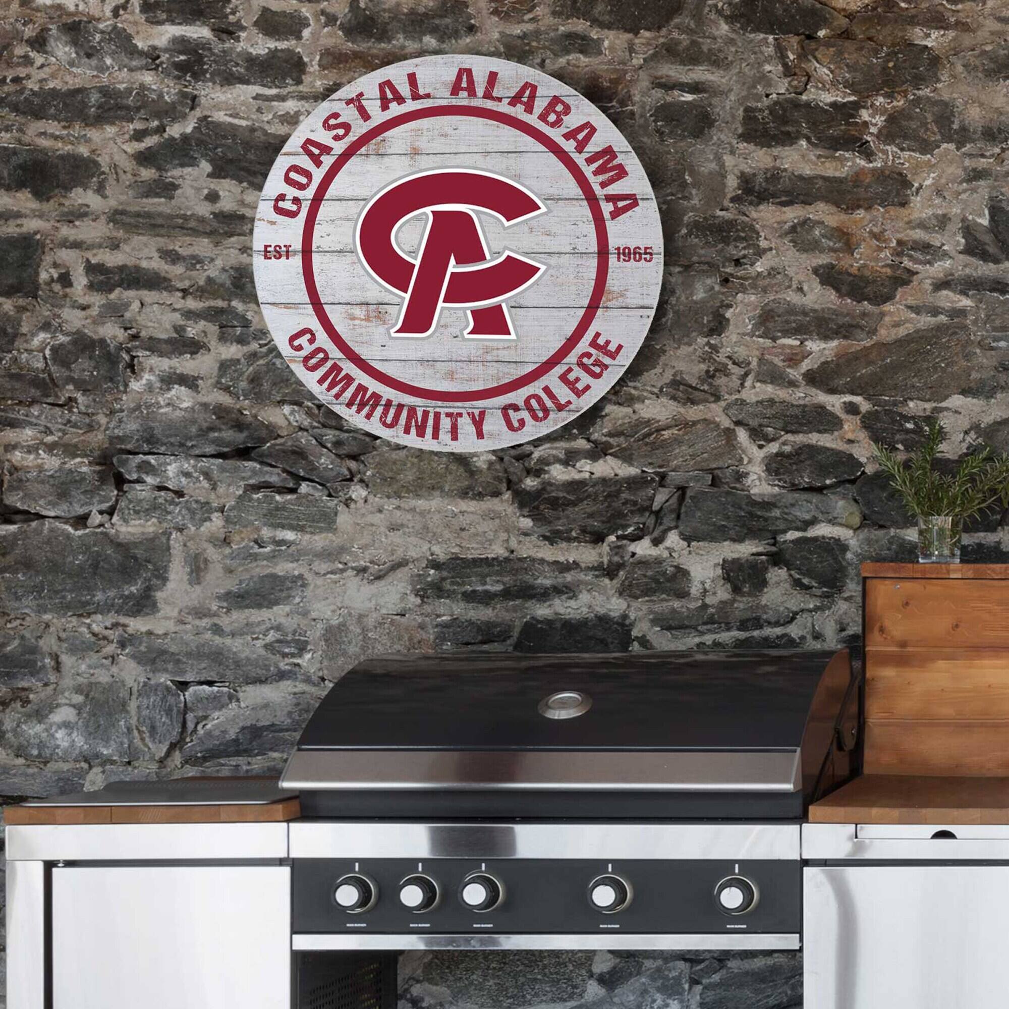 Jardine Coastal Alabama Community College 20'' x 20'' Indoor/Outdoor ...