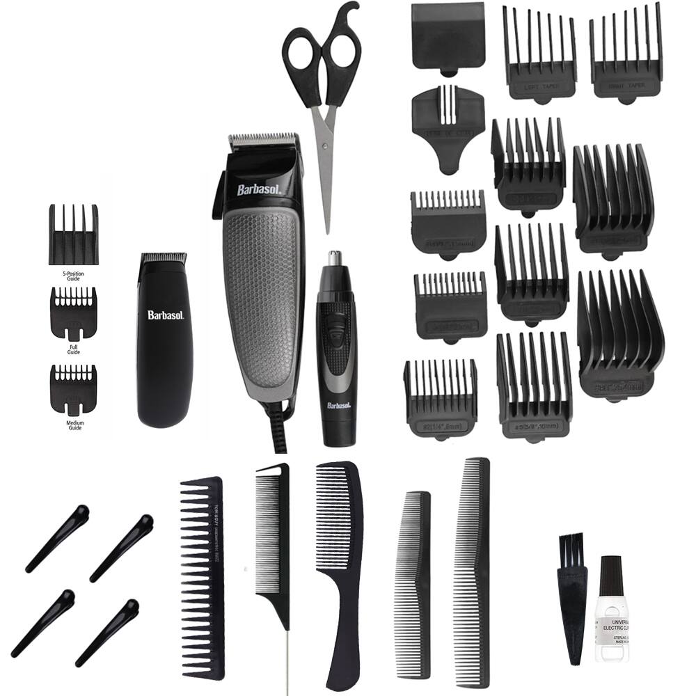 Customer Reviews: Barbasol Deluxe 30 pc Pro Clipper & Grooming Kit ...