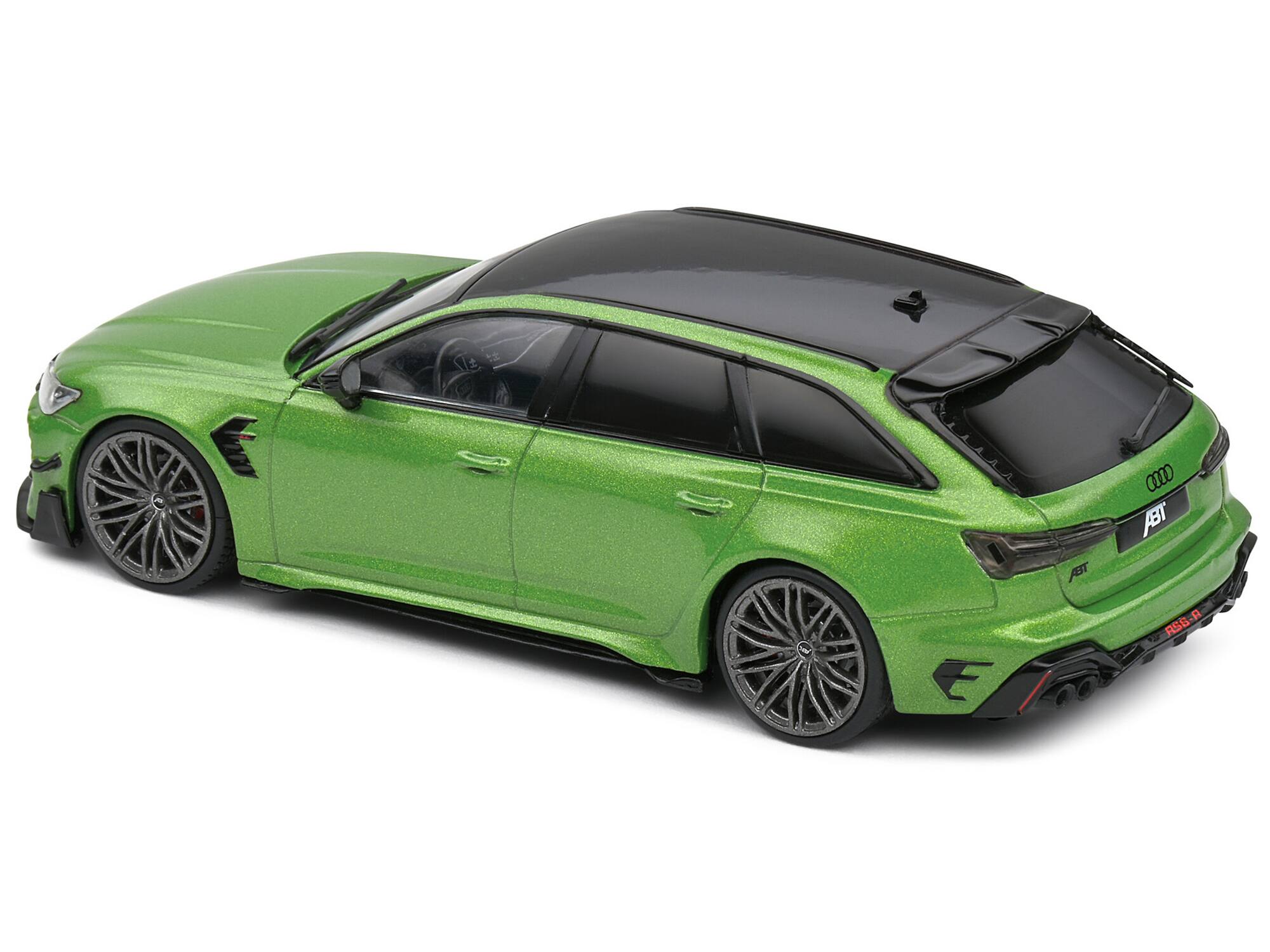 2022 Audi ABT RS 6 R Java Top 1/43 Diecast Model Car by Solido Green ...