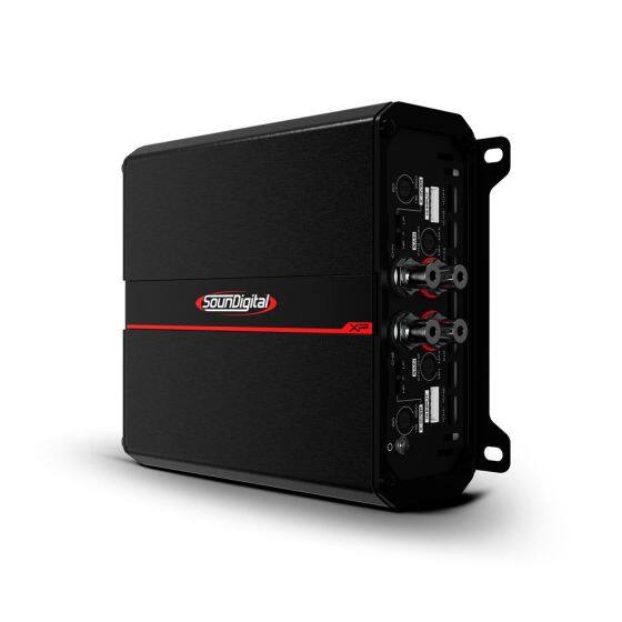 SounDigital 1200.4 EVOPS 4 OHM 1200 Watt RMS 4 Channel Amplifier Black ...